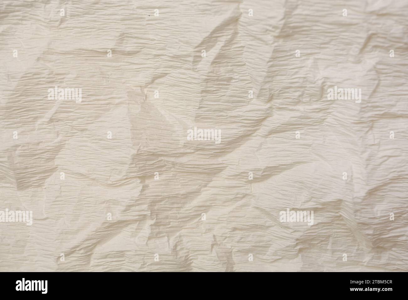Texture of crumpled beige paper as background, closeup view Stock Photo ...