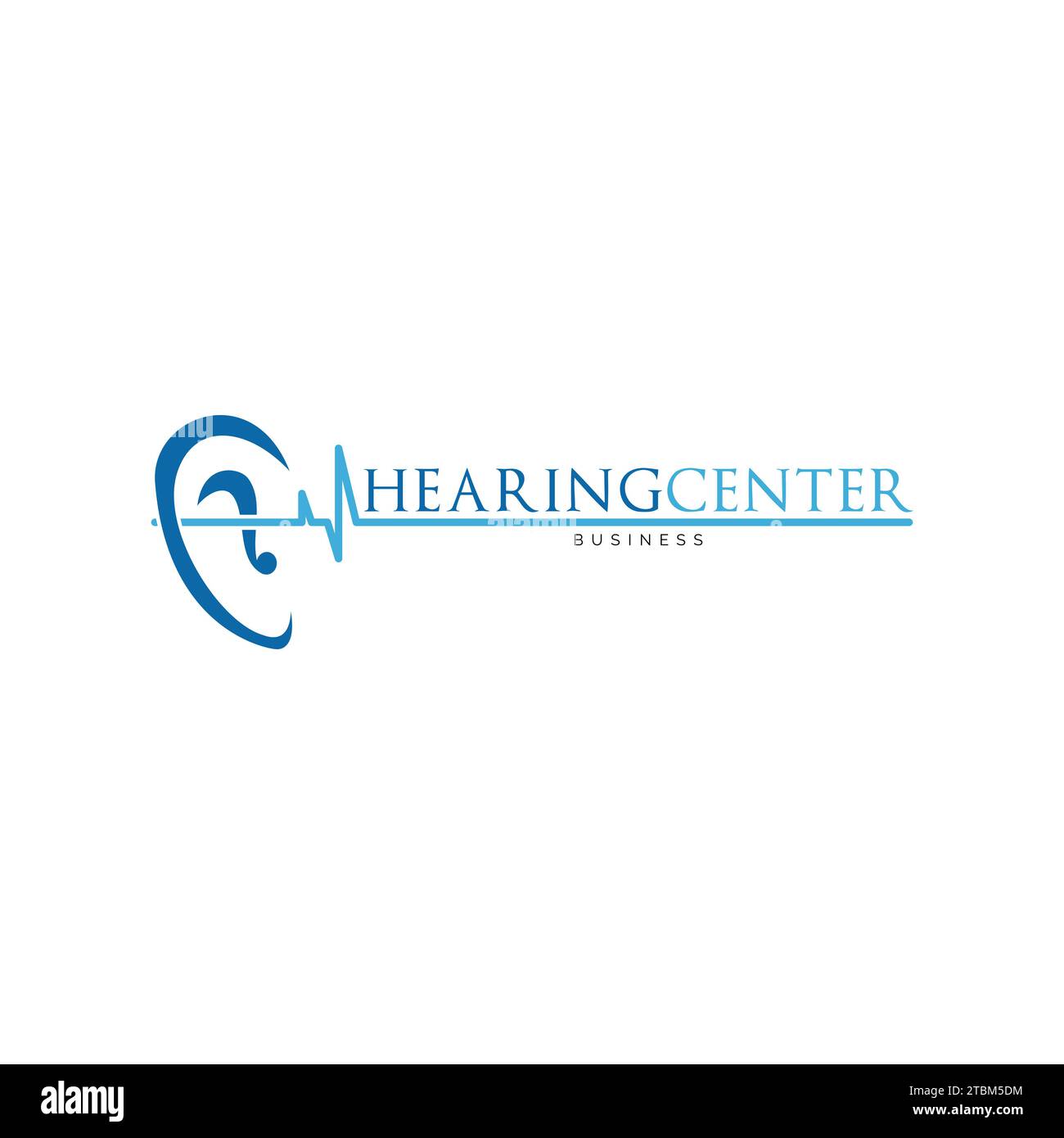 Hearing center icon logo design inspiration Stock Vector Image & Art ...