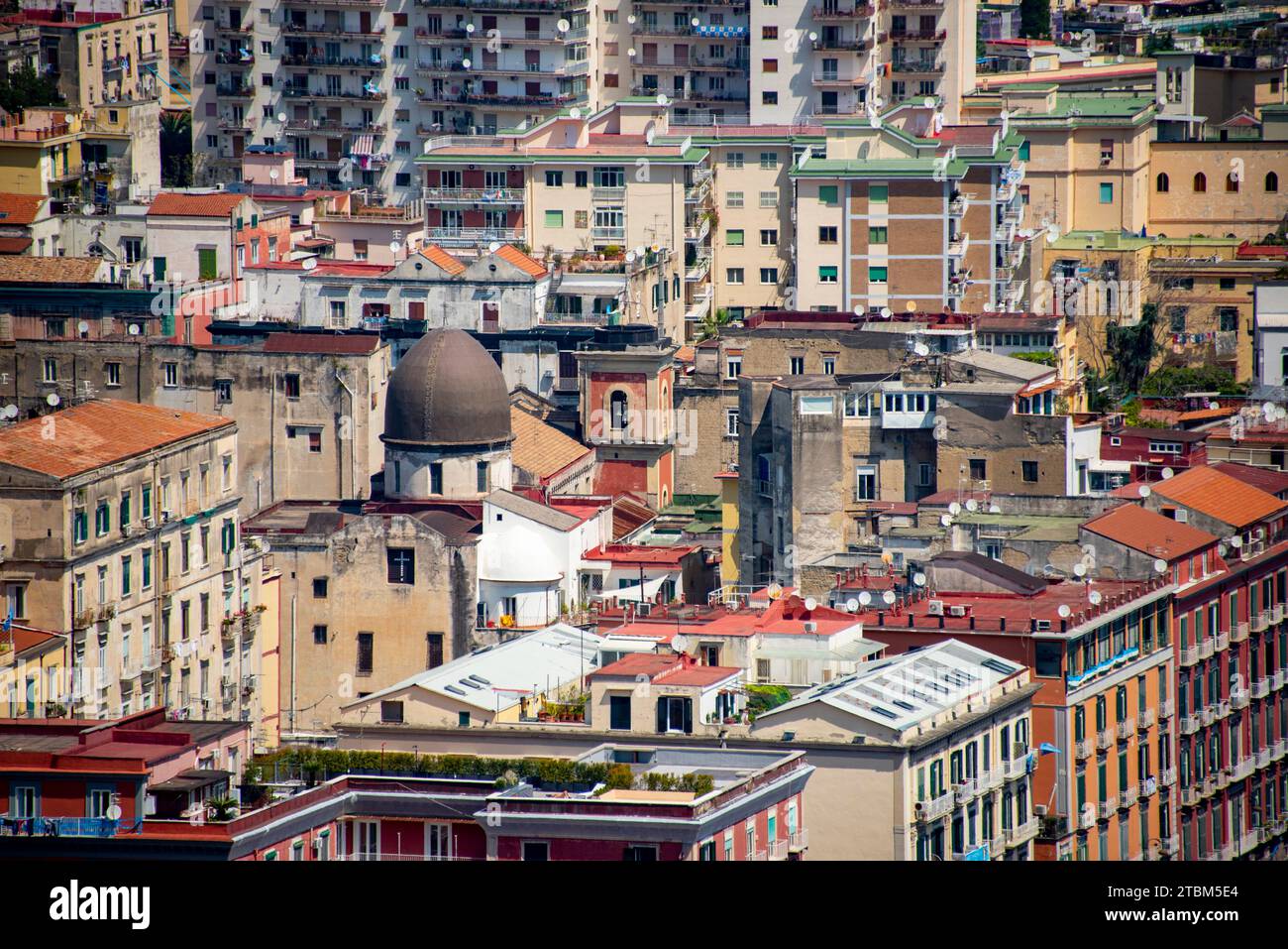 Residential Buildings - Naples - Italy Stock Photo - Alamy