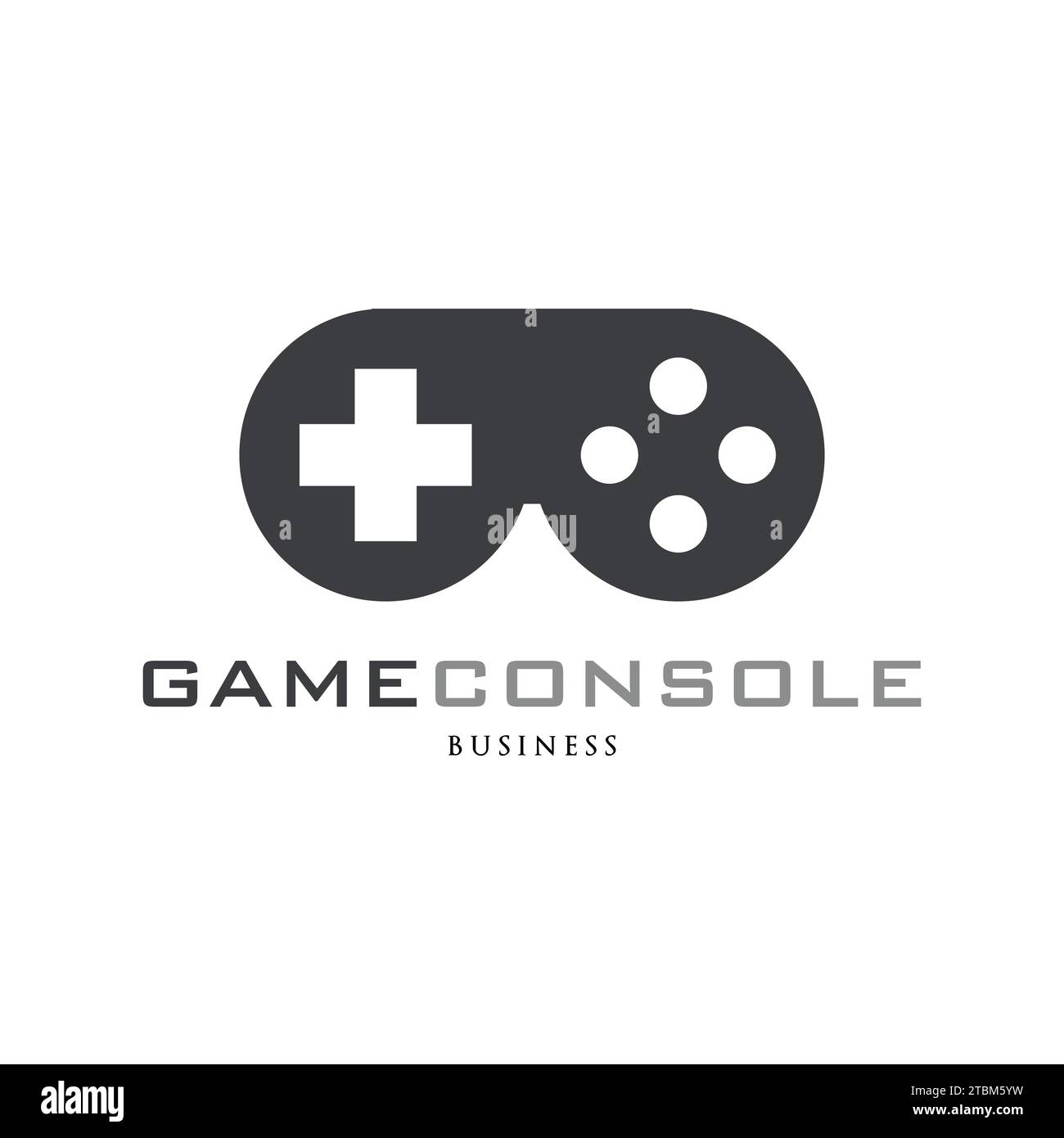 Game Console Icon Logo Design Template Stock Vector Image & Art - Alamy
