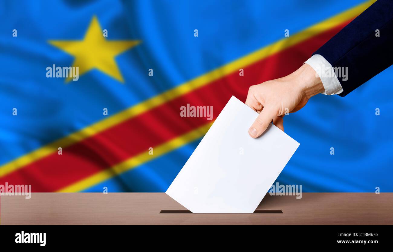 Presidential elections of the Democratic Republic of the Congo. Hand ...