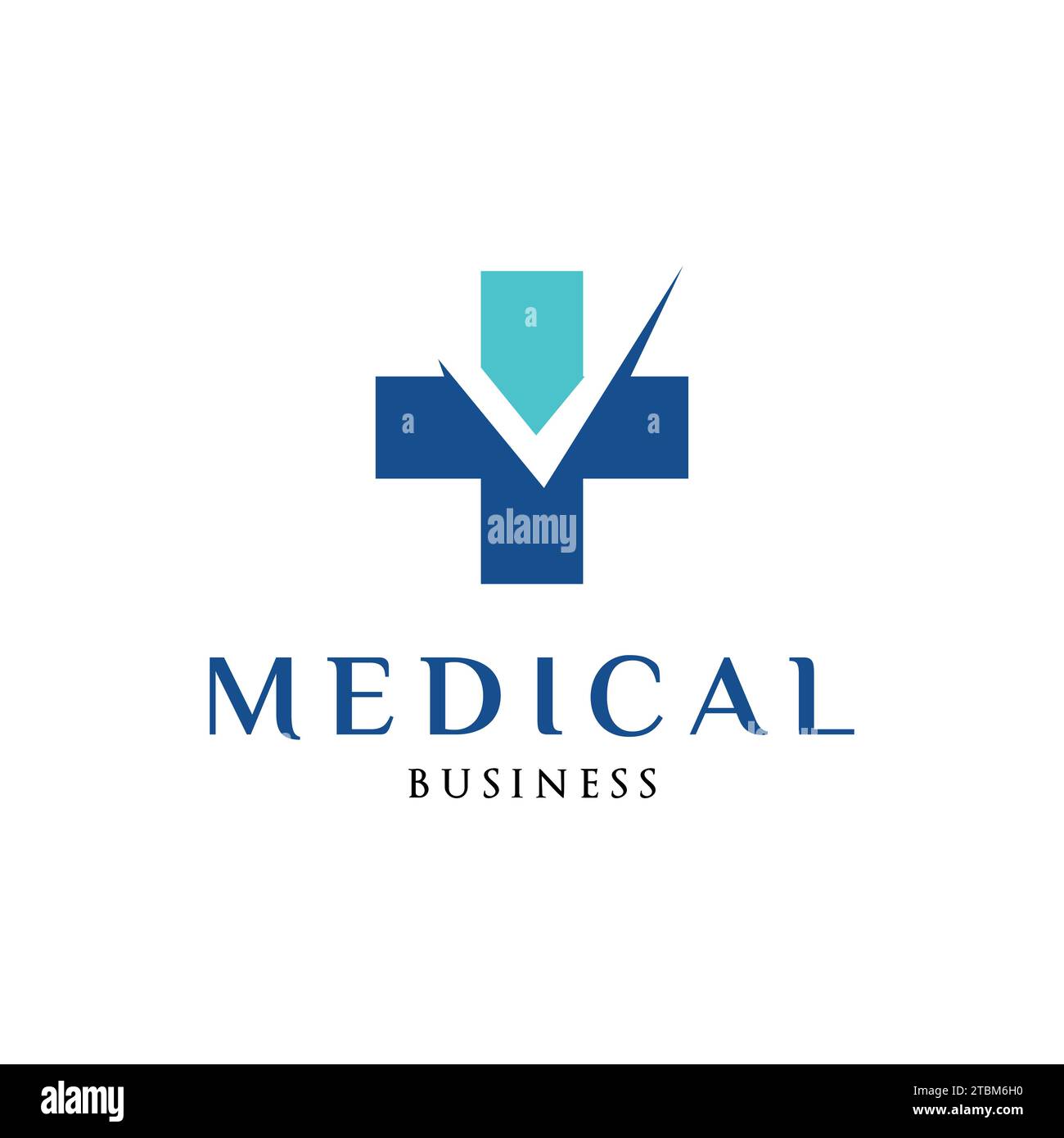 Check Mark Medical, Hospital or Cross Plus Icon Logo Design Template ...