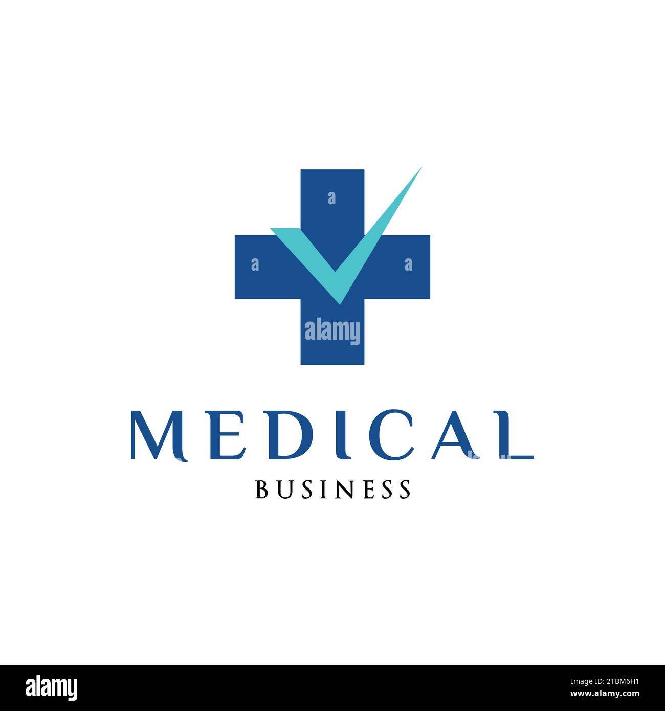 Check Mark Medical, Hospital or Cross Plus Icon Logo Design Template ...