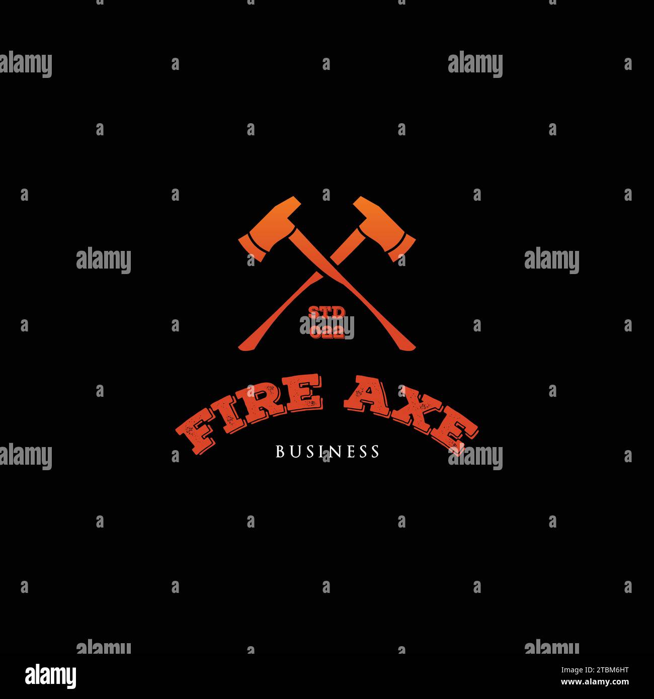 Fire axe icon logo design inspiration Stock Vector Image & Art - Alamy