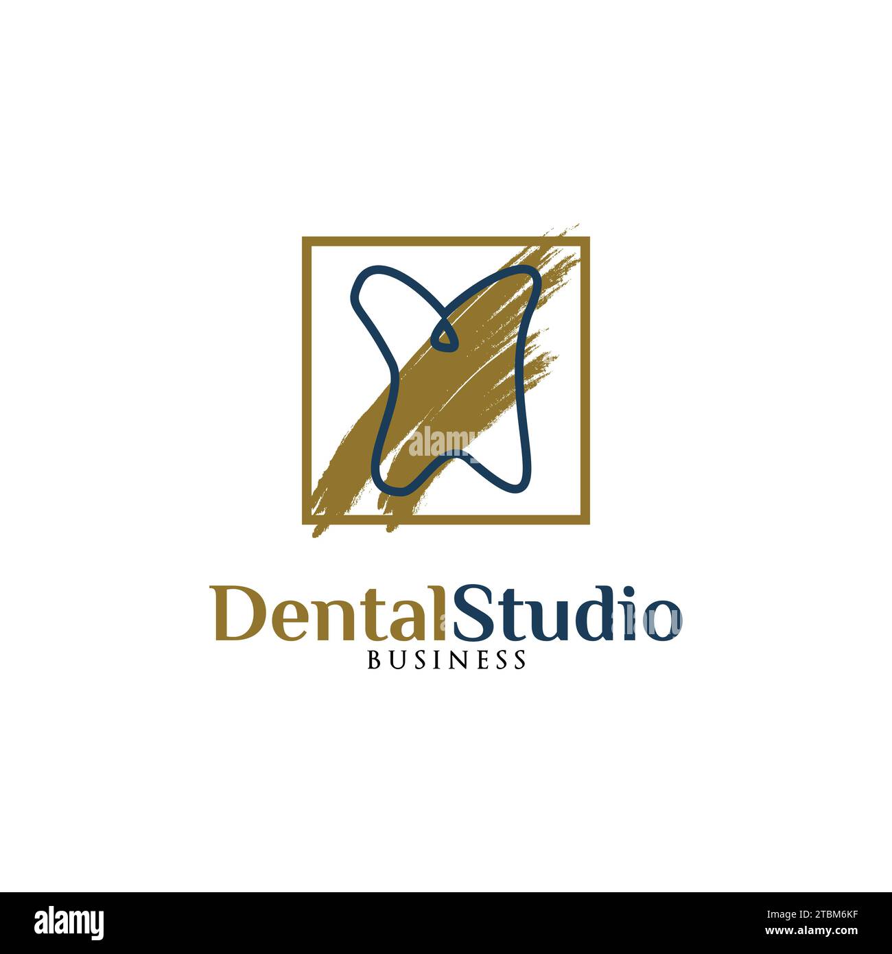 Dental studio logo design inspiration Stock Vector Image & Art - Alamy