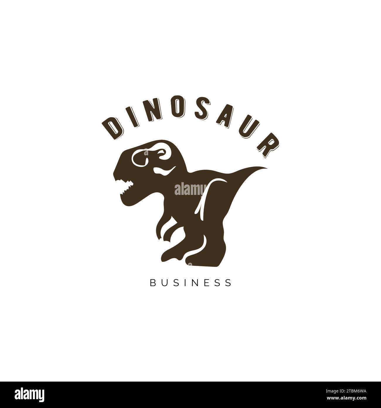 Dinosaur Icon Logo Design Template Stock Vector Image & Art - Alamy