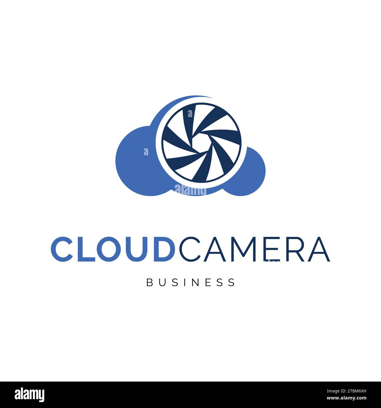 Cloud camera icon logo Stock Vector Images - Alamy