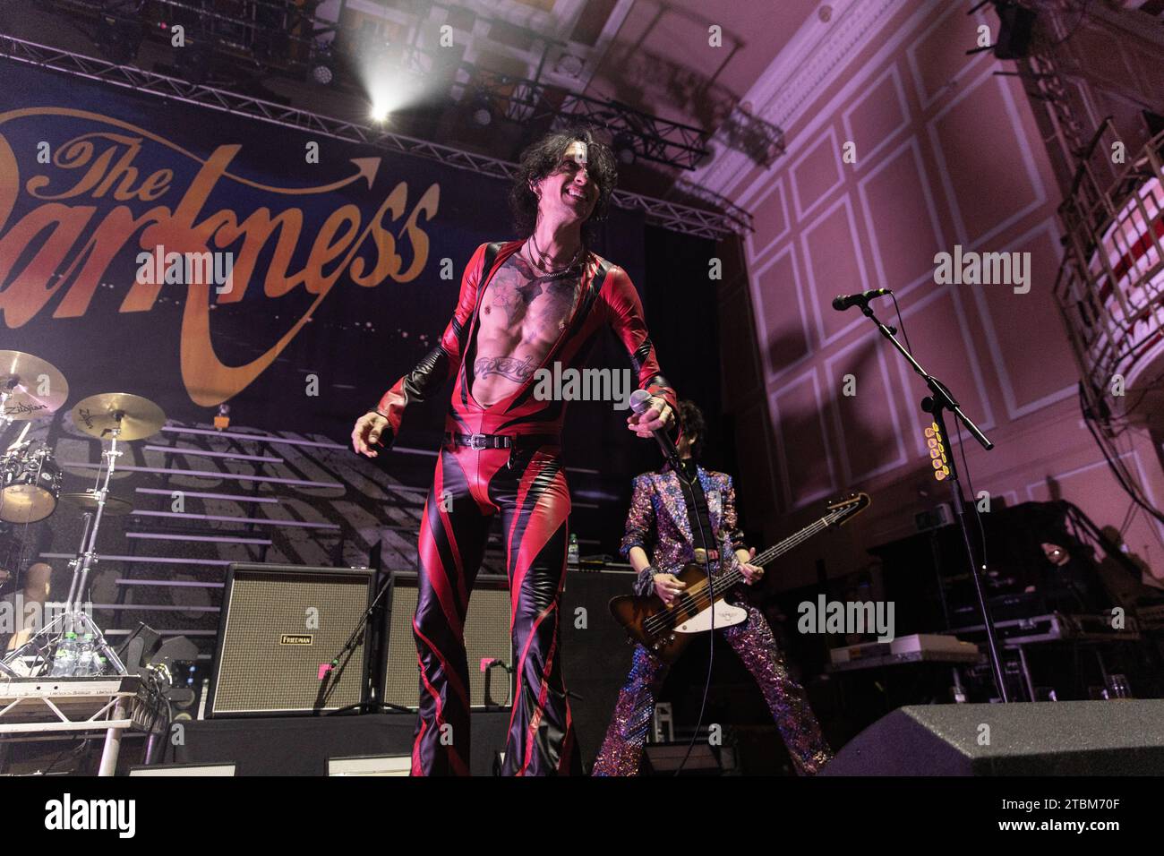 Newcastle, Uk - The Darkness band perform at o2 City Hall, Newcastle ...