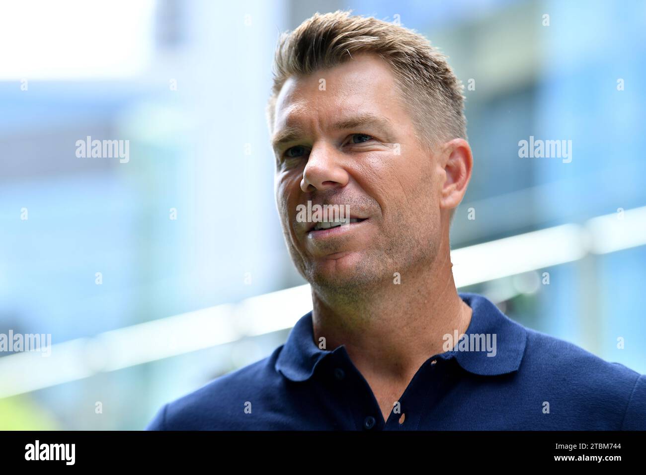 Sydney, Australia. 08th Dec, 2023. Australian cricketer David Warner is seen during the Kayo ...