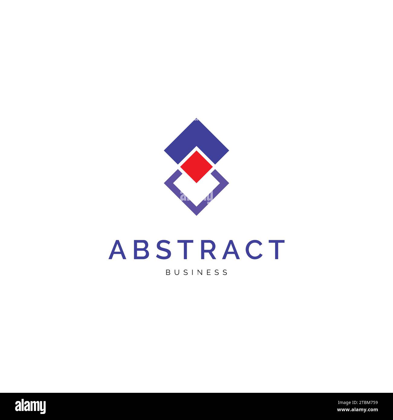 Abstract square icon logo design inspiration Stock Vector Image & Art ...