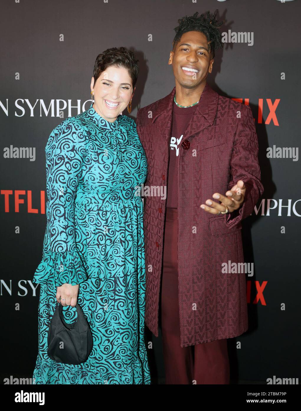 New Orleans, USA. 07th Dec, 2023. Jon Batiste and wife Suleika Jaouad ...