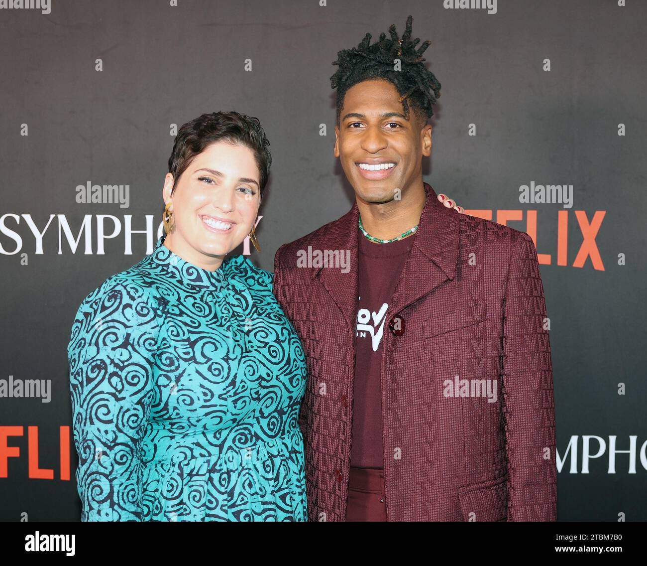 New Orleans, USA. 07th Dec, 2023. Jon Batiste and wife Suleika Jaouad ...