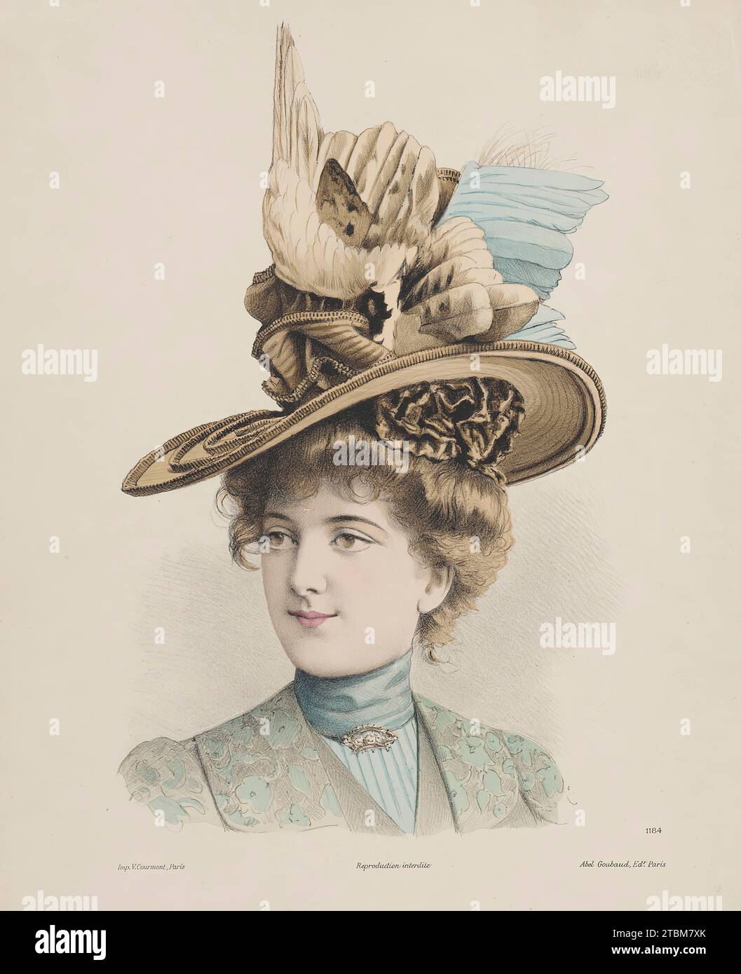 19th century millinery hi-res stock photography and images - Alamy