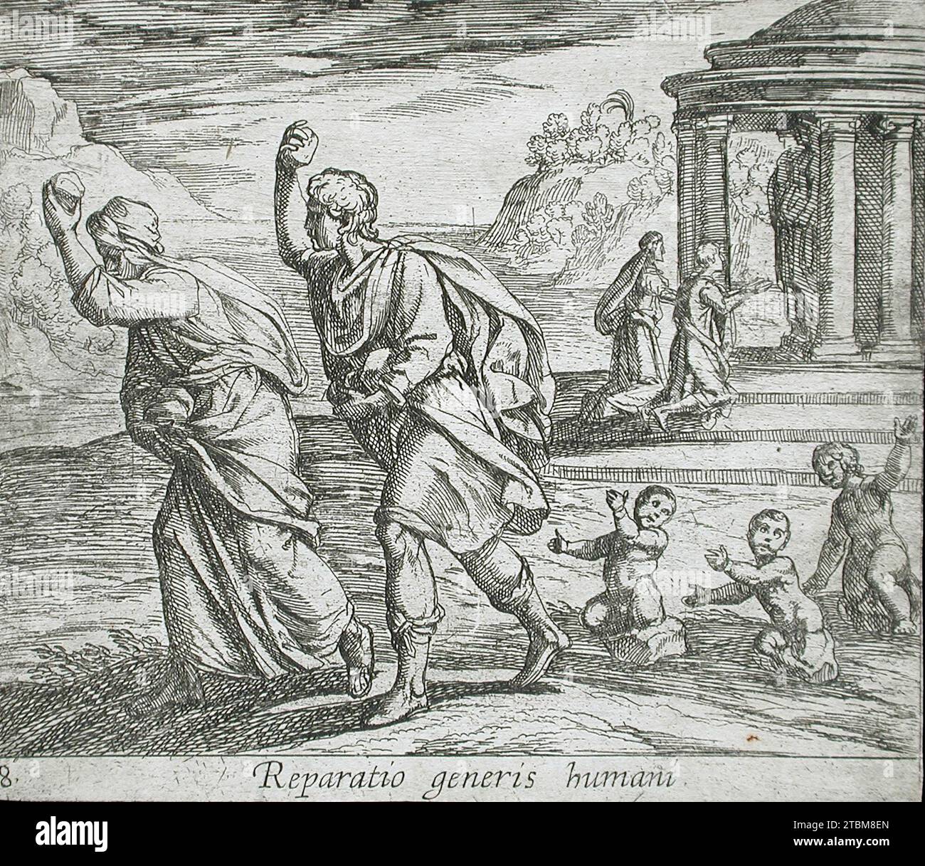 The Rebirth of Humankind, published 1606. Series: The Metamorphoses of ...