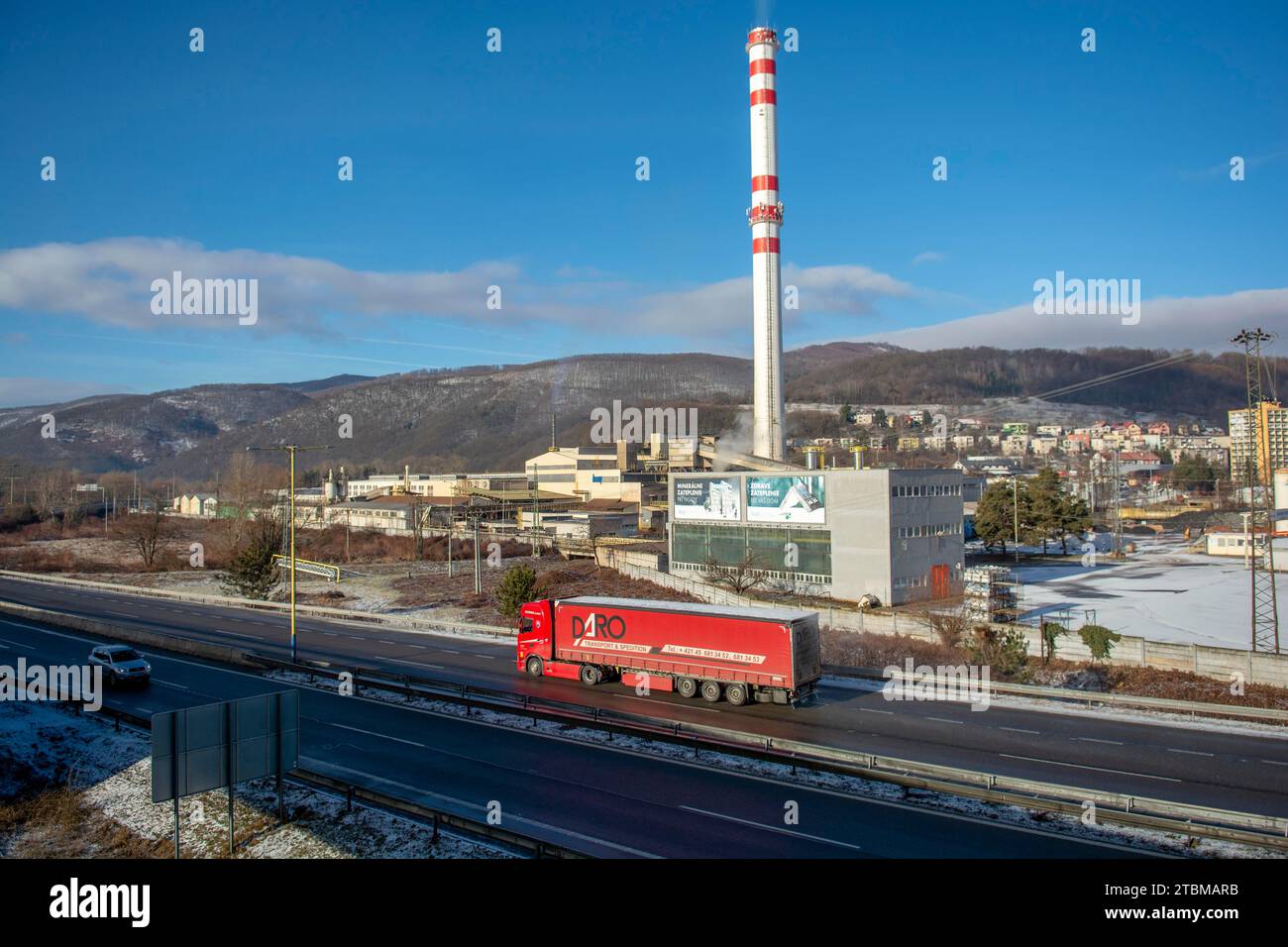 Nova Bana, Slovakia, January, 29, 2022 : Knauf insulation production ...