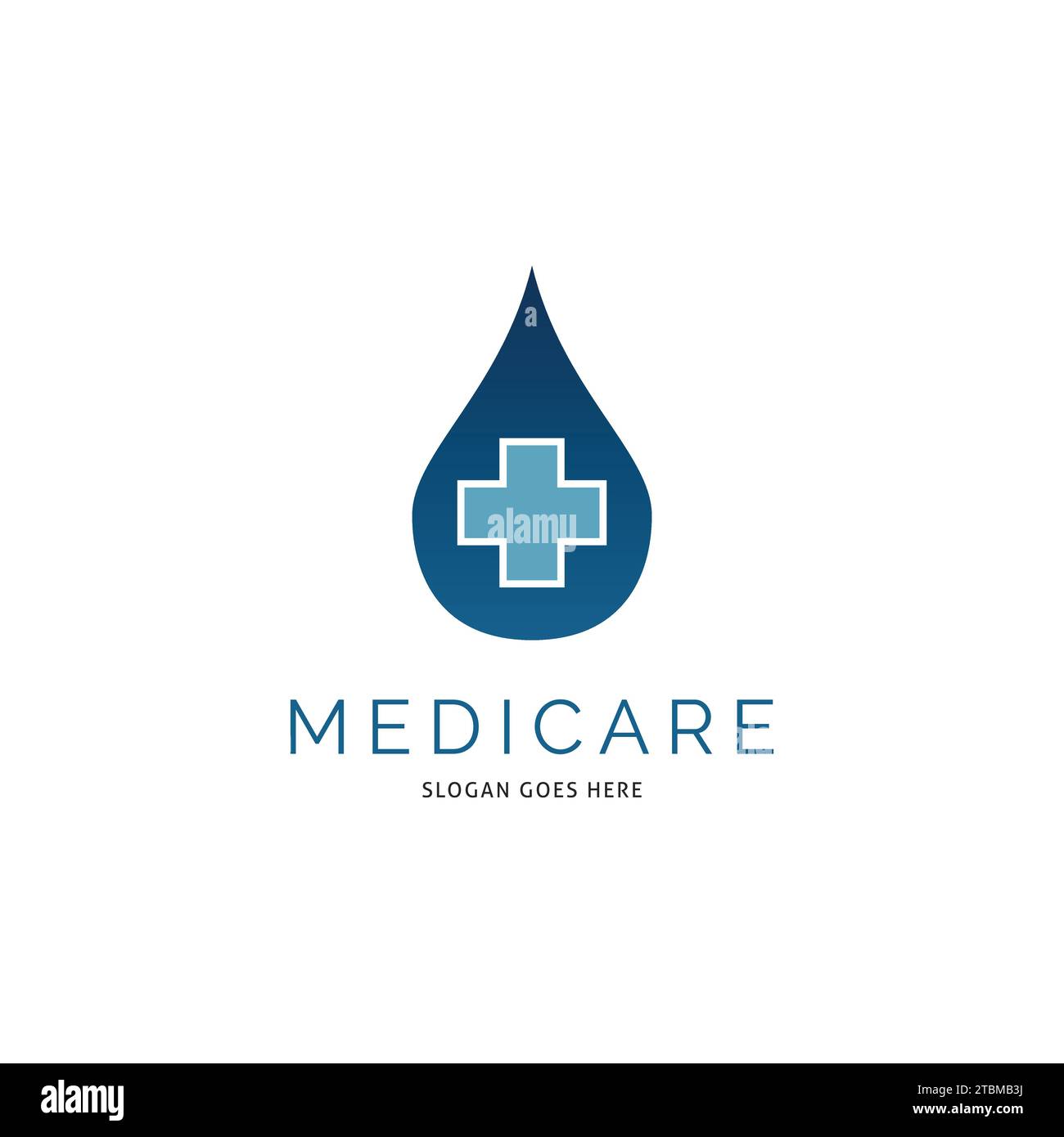 Water Drop Medical, Hospital or Cross Plus Icon Vector Logo Template ...