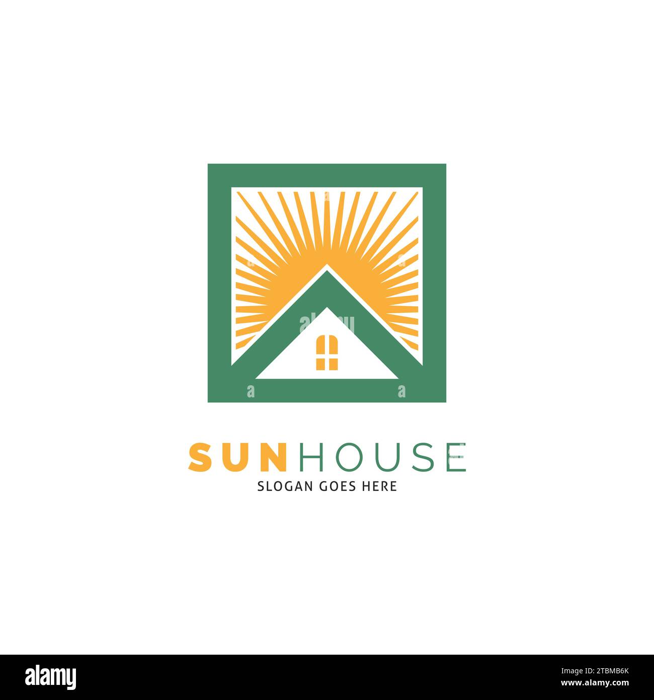 Sunny cottage Stock Vector Images - Alamy