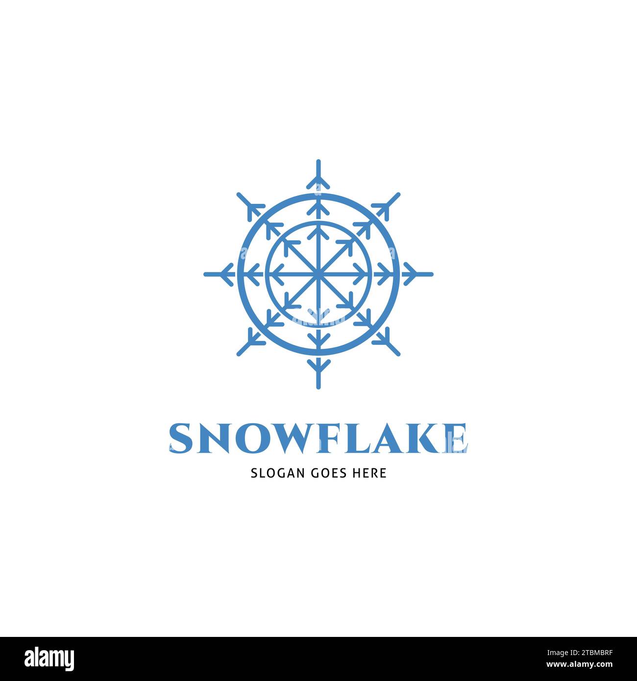 Ice technology logo Stock Vector Images - Alamy