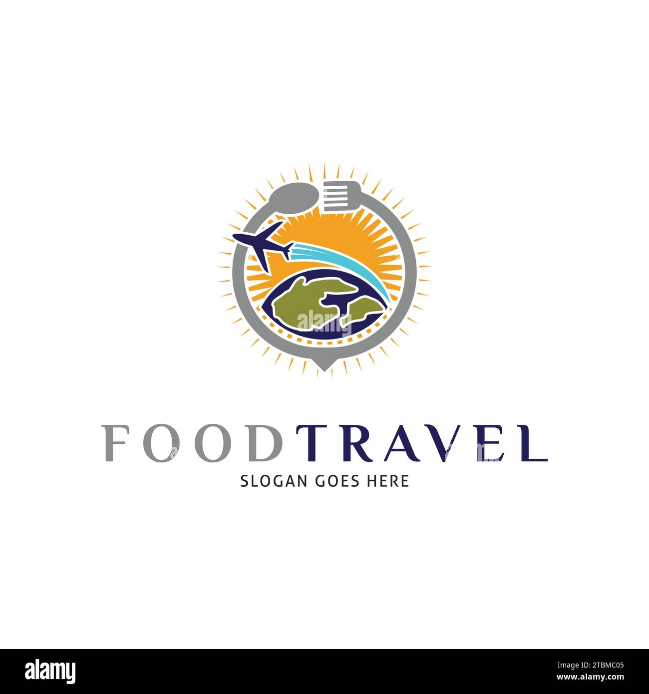 Food travel destination Stock Vector Images - Alamy