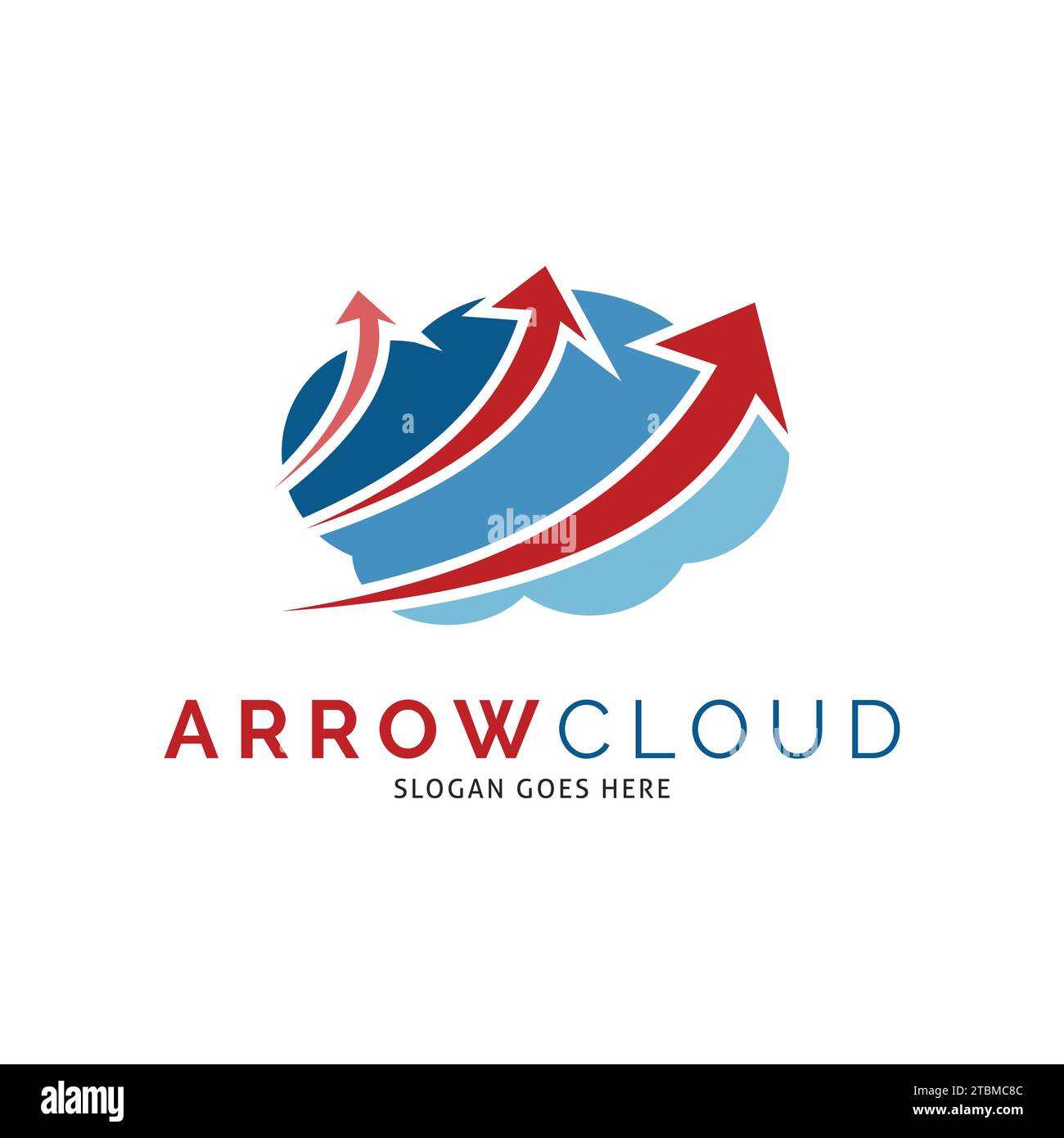 Arrow Cloud Icon Vector Logo Template Illustration Design Stock Vector Image & Art - Alamy