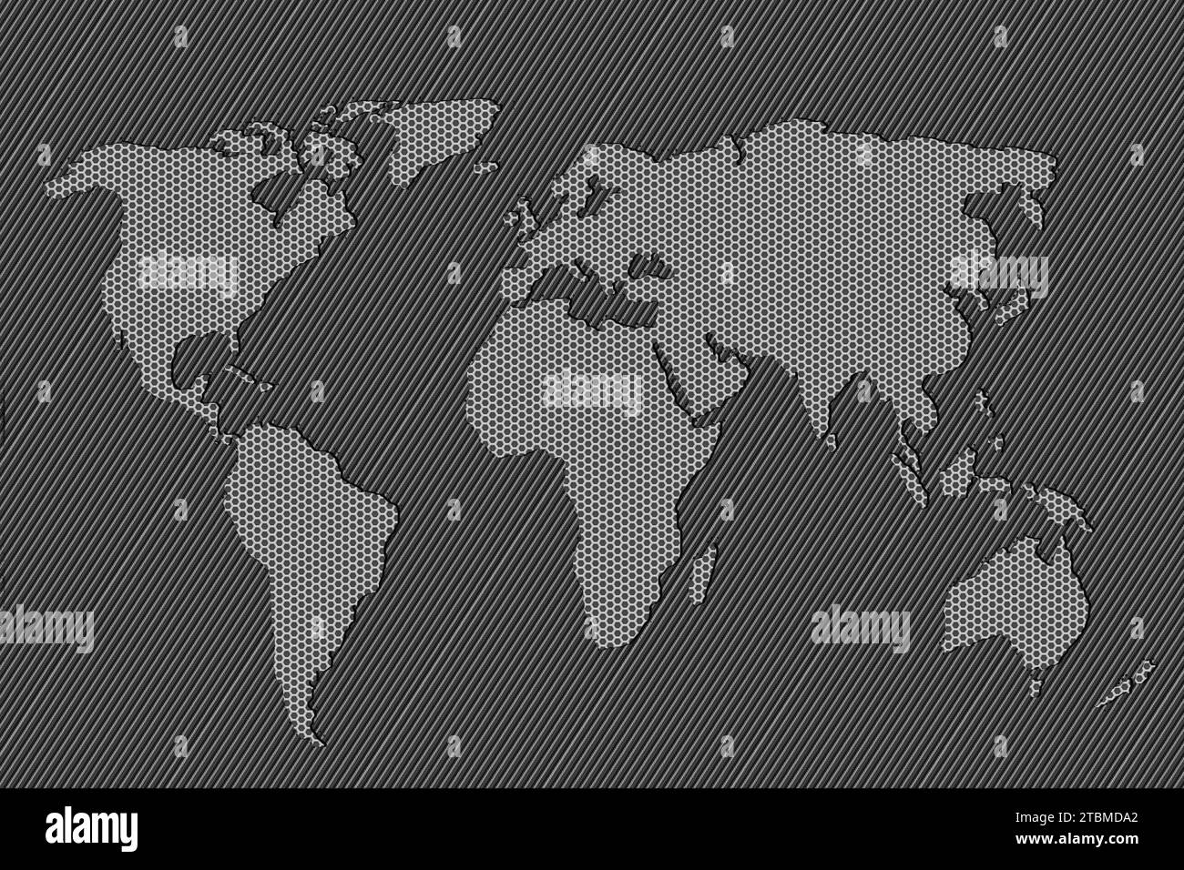World map design. Earth with continents. Map of europe and america ...