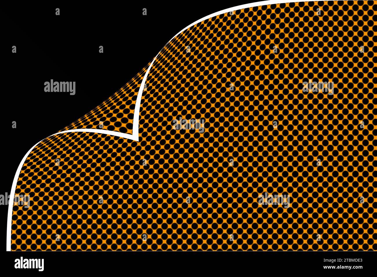 Abstract modern background design with curly corner for flyers banners ...