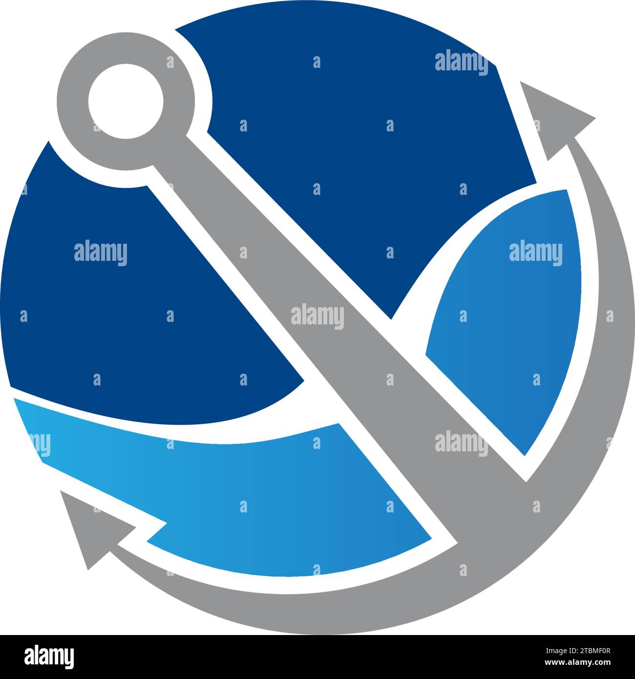 is a symbol that symbolizes marine, transportation or travel Stock ...