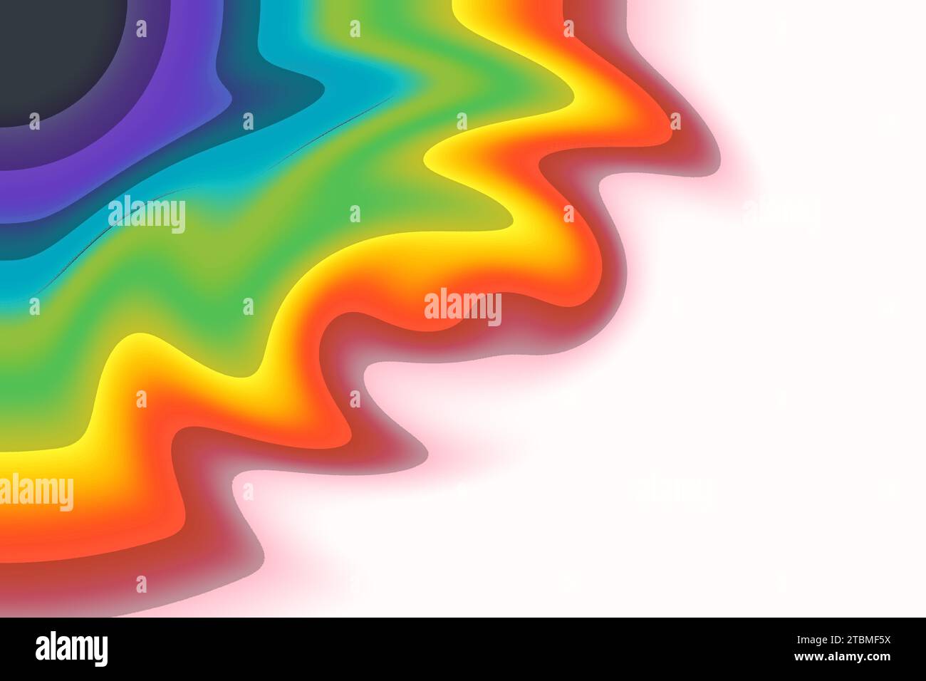 Elegant color gradations Wallpaper with bright color of rainbow for ...