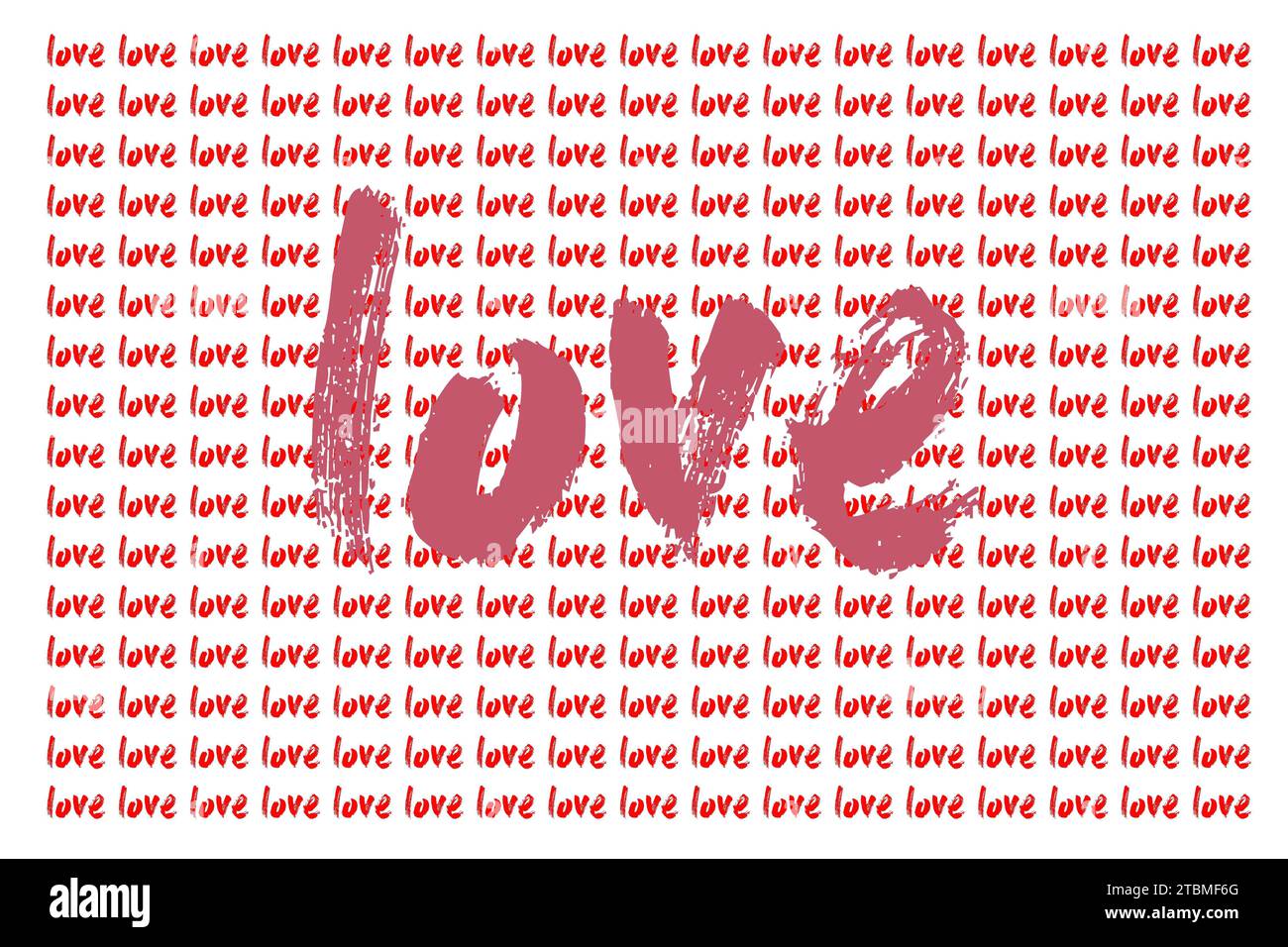 Love wording as symbol of love and care. Happy Valentines Day heart ...