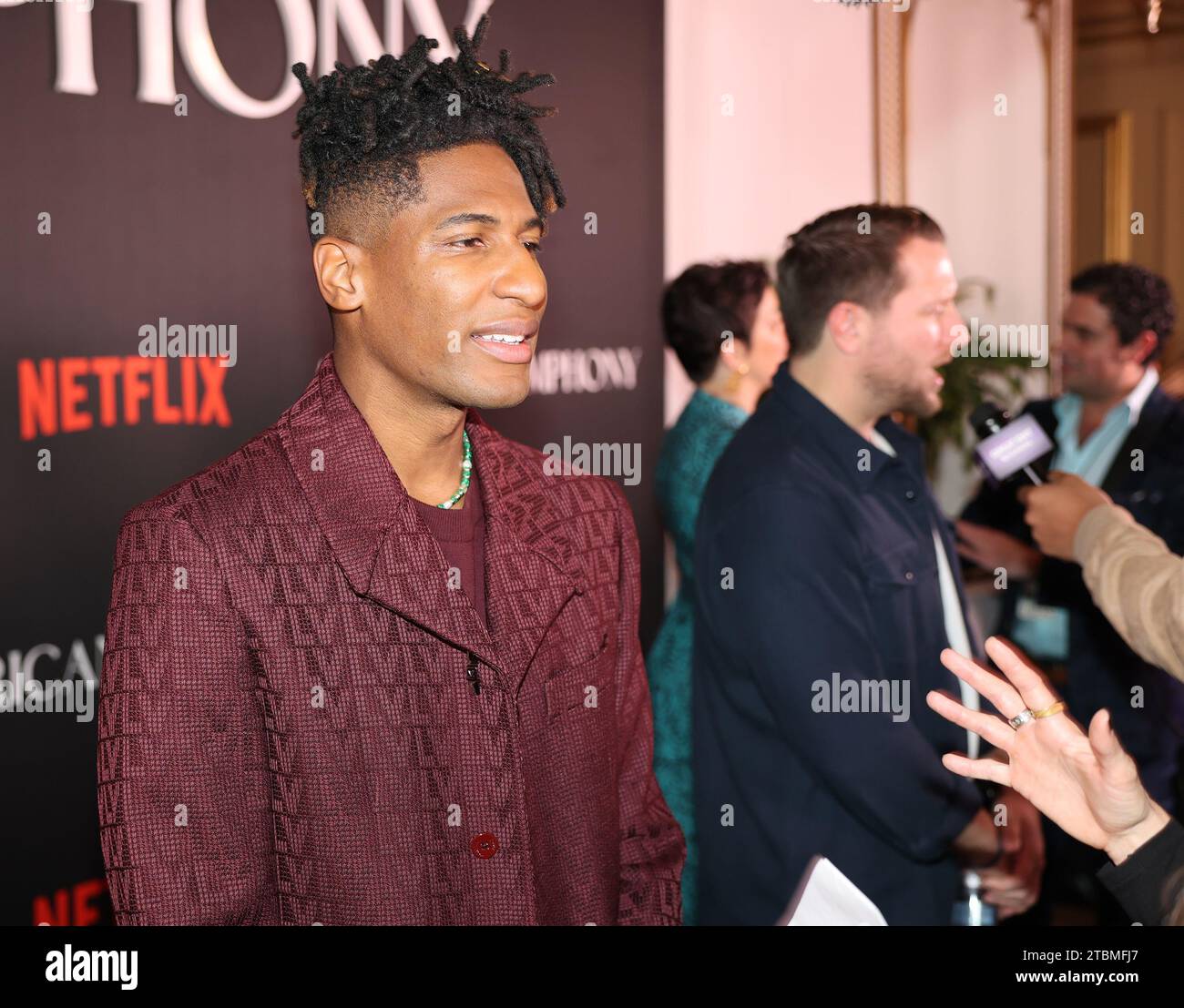 New Orleans, USA. 07th Dec, 2023. Jon Batiste participate in red carpet ...