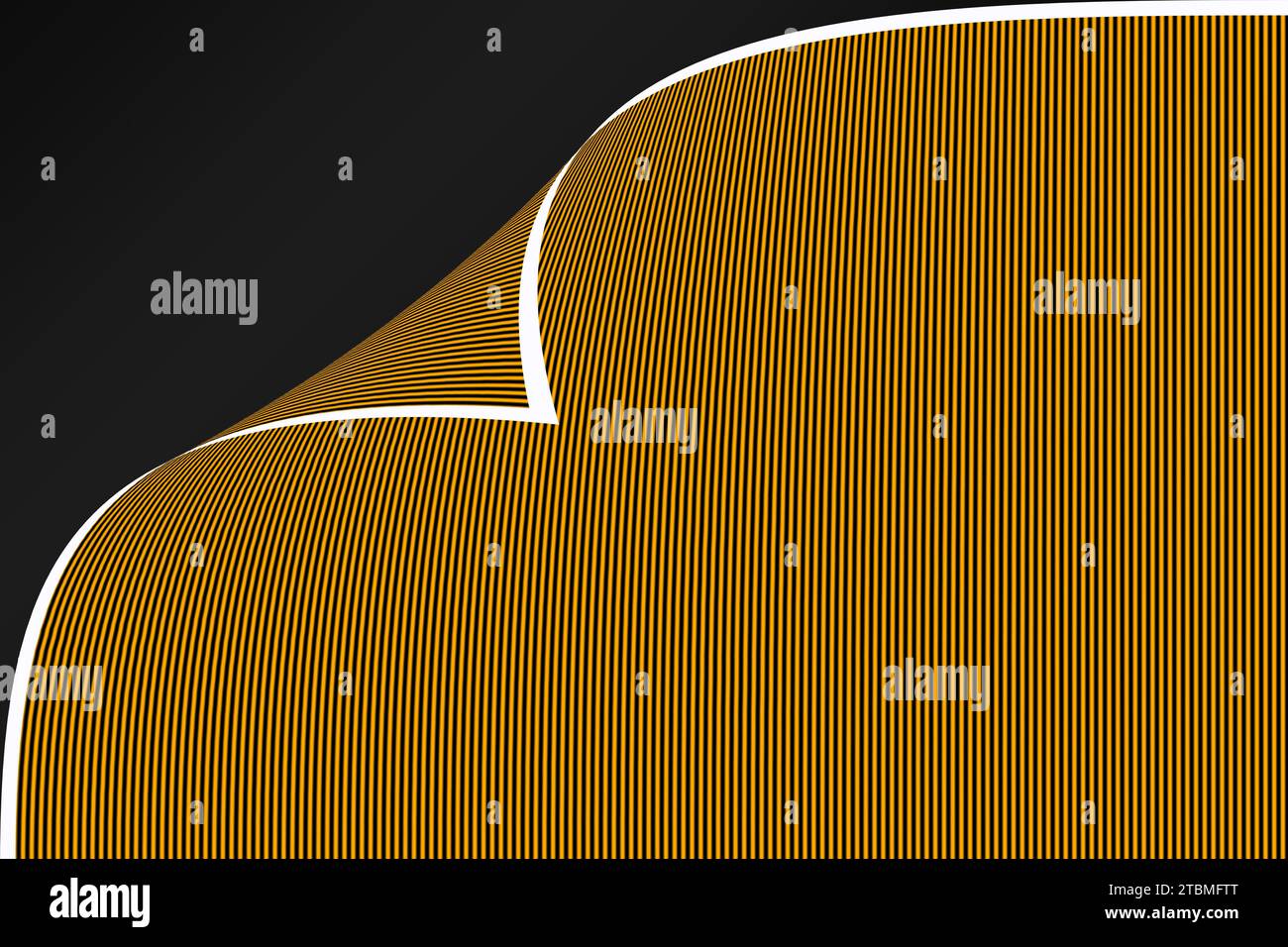 Abstract modern background design with curly corner for flyers banners ...