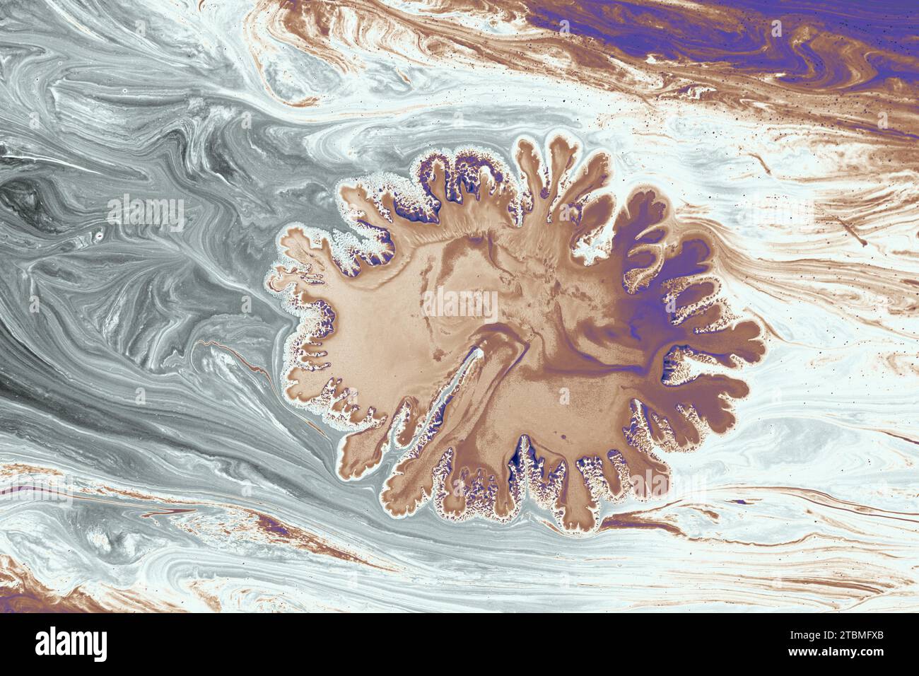 Abstract background of acrylic. Colourful rpaint dissolve Stock Photo ...