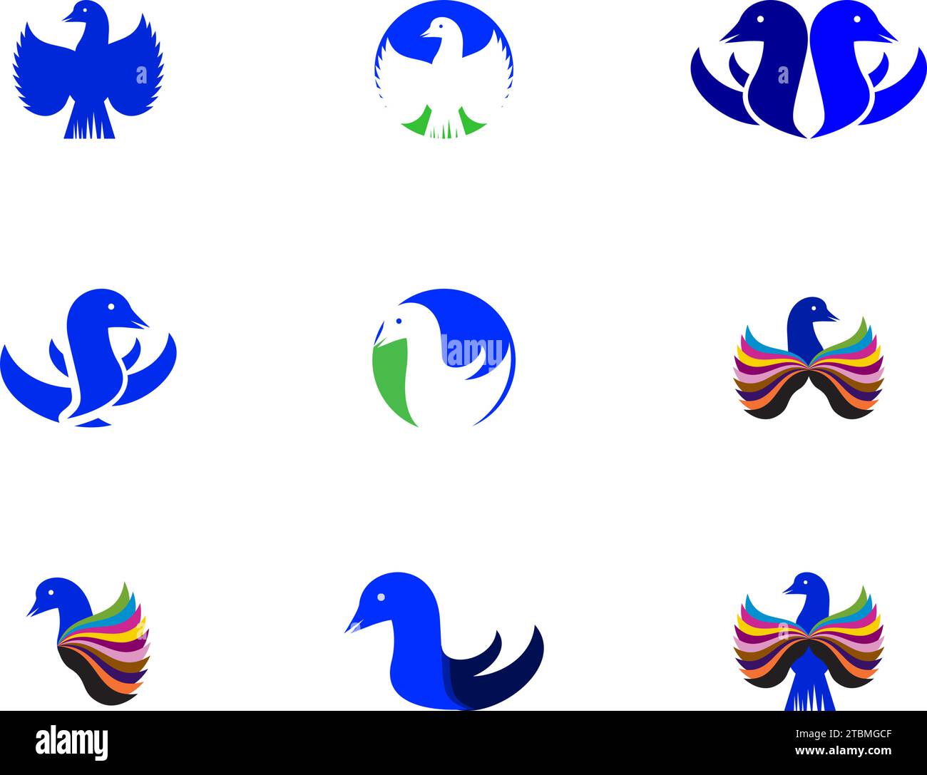 is a symbol associated with animals especially bird Stock Vector Image ...