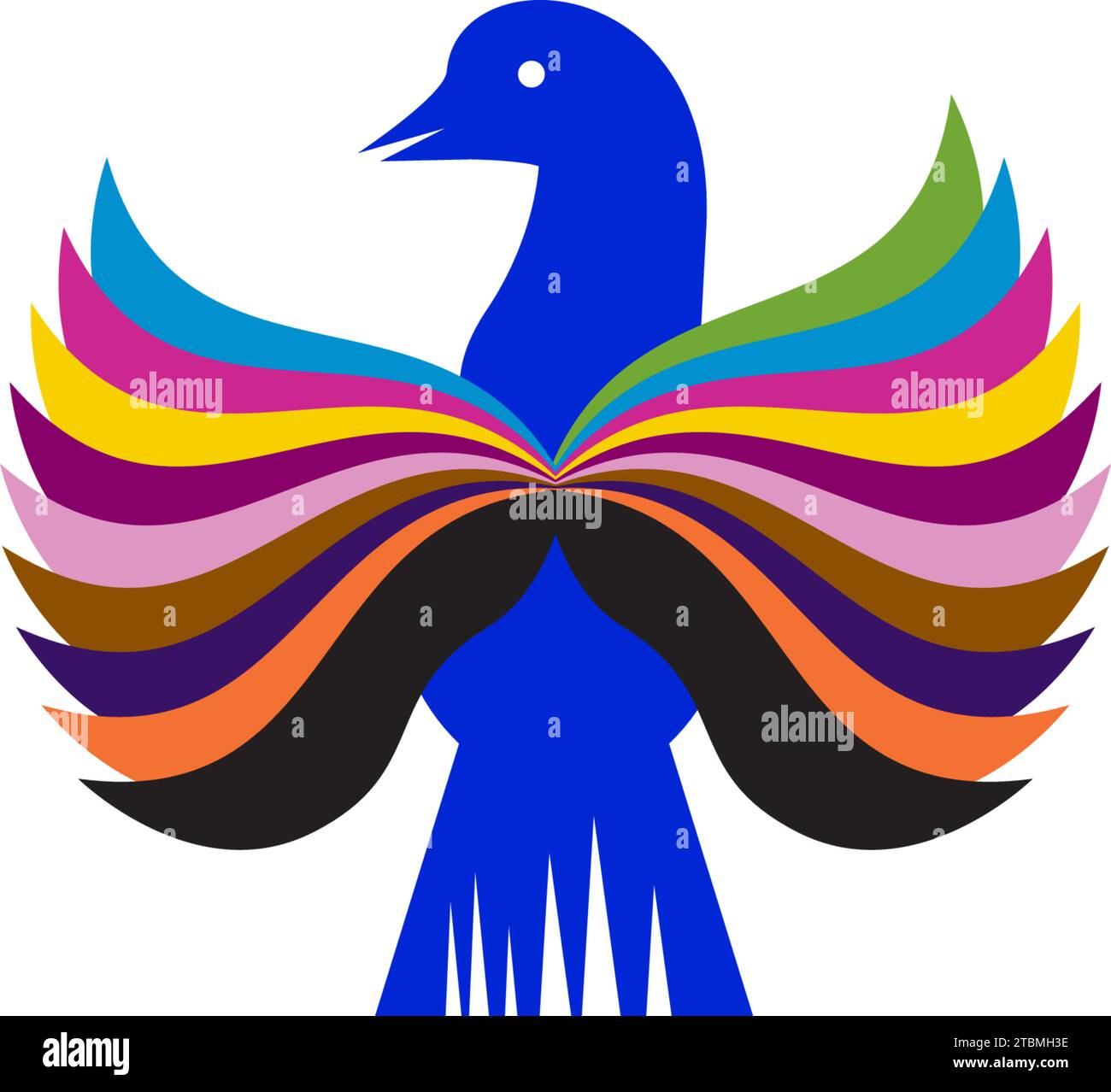is a symbol associated with animals especially bird Stock Vector Image ...