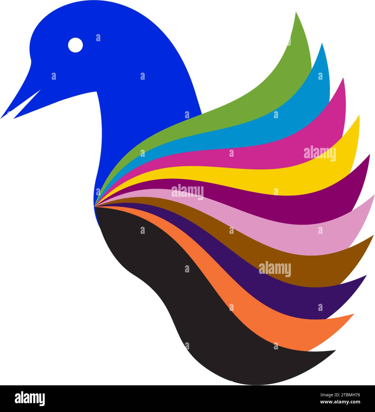 is a symbol associated with animals especially bird Stock Vector Image ...