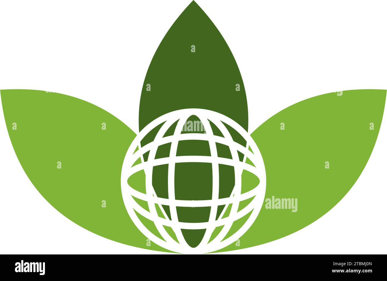 is a symbol associated with natural energy or natural technology Stock ...