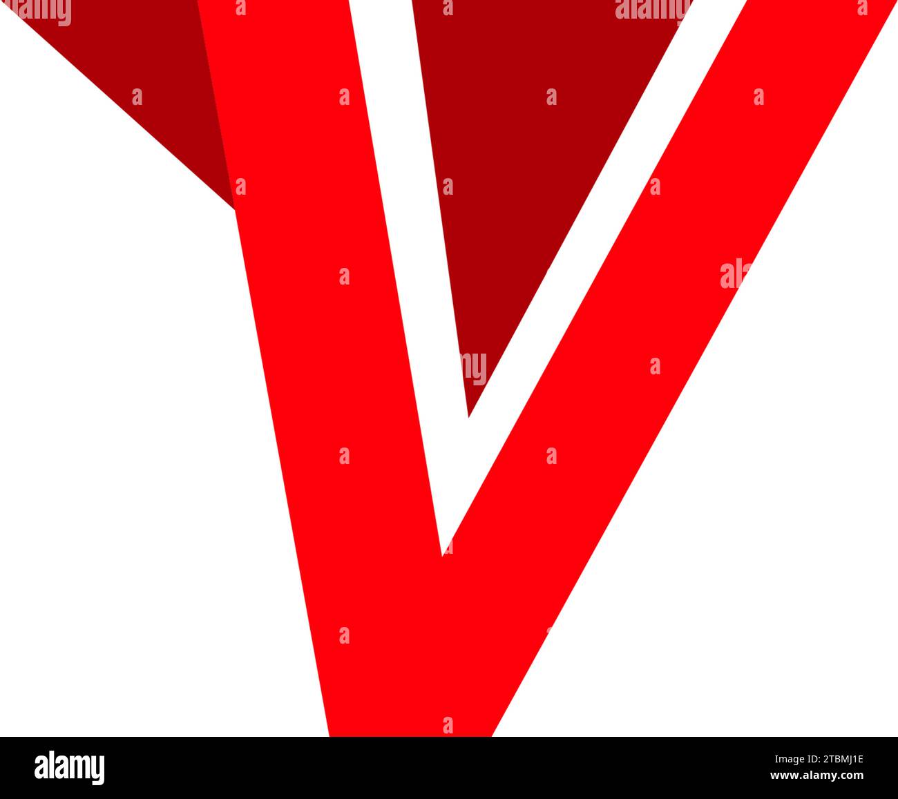 is a symbol in the form of a combination of letters Stock Vector Image ...