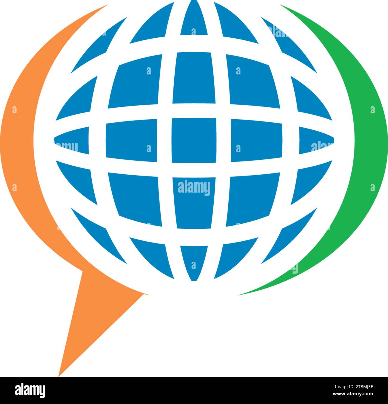 is a symbol related to communication between world and country Stock ...