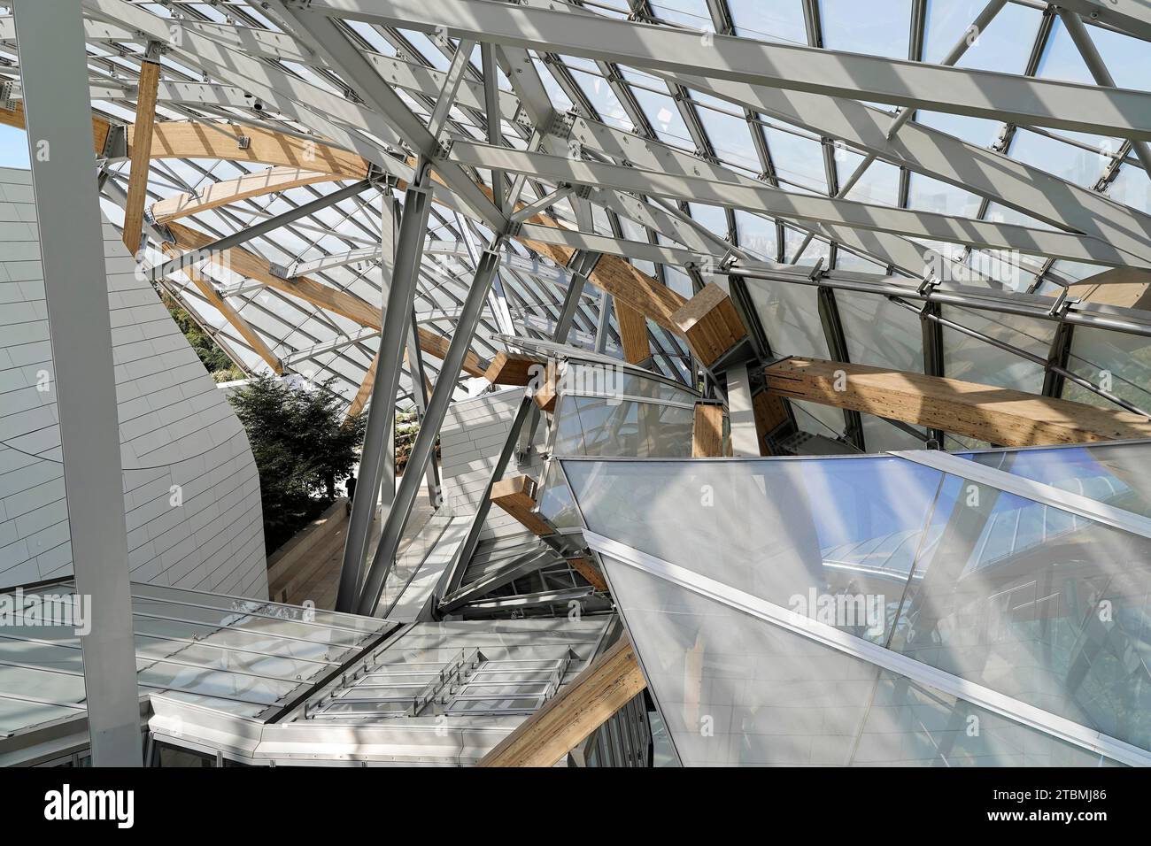 Detail, Fondation Louis Vuitton, private museum of modern art ...