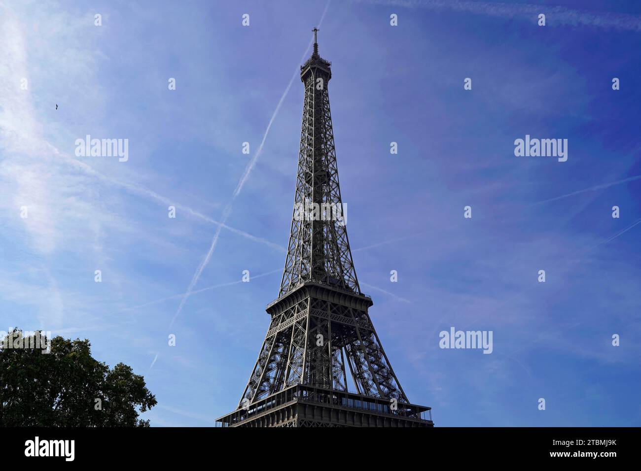 Jardin de la Tour Eiffel, Eiffel Tower, Paris, France Stock Photo - Alamy