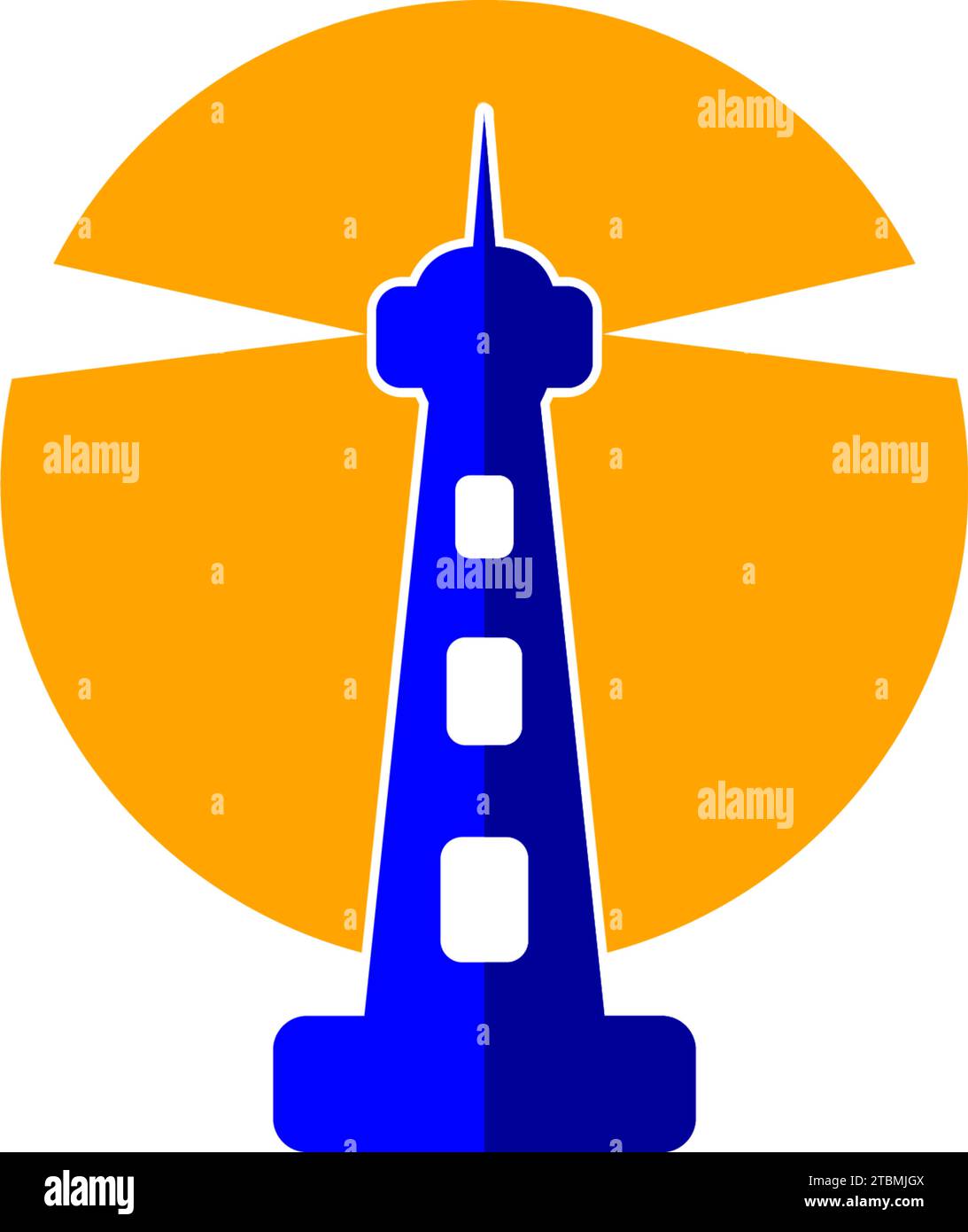 Image of a lighthouse Stock Vector Images - Alamy