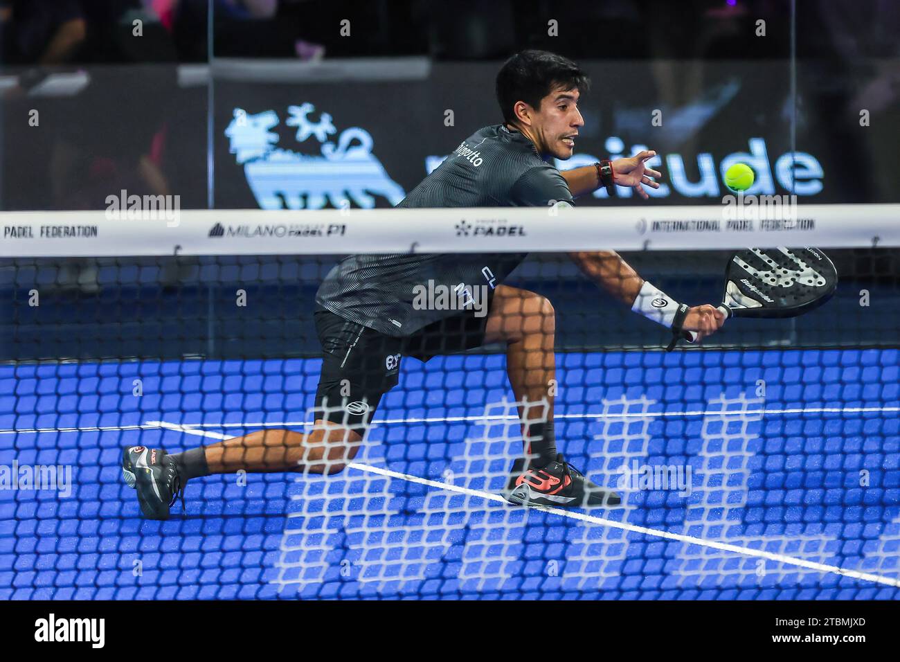 Milan, Italy. 07th Dec, 2023. Chingotto Federico (ARG) and Navarro ...