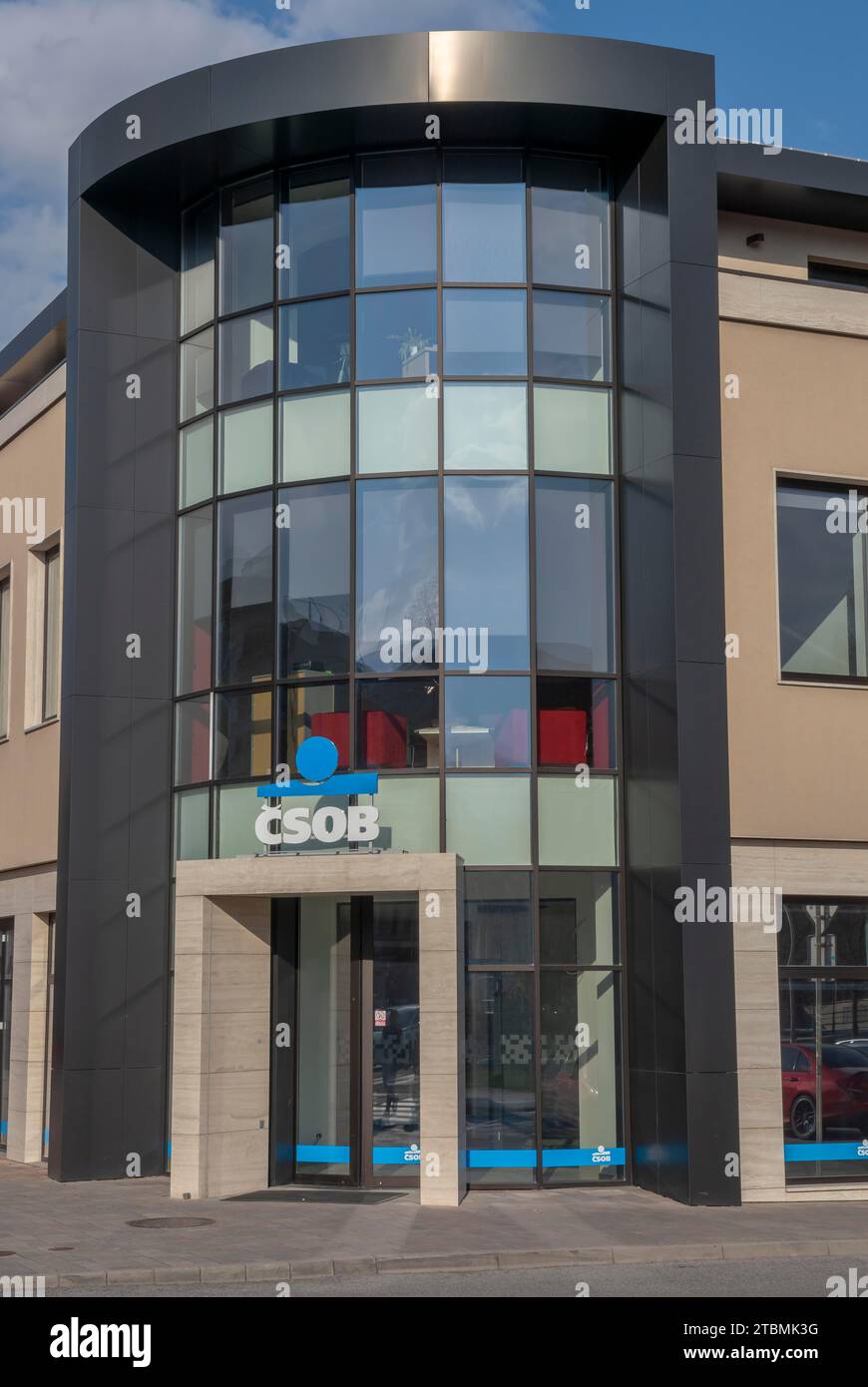 Banska Bystrica, Slovakia, April, 23, 2022 : CSOB bank branch ...