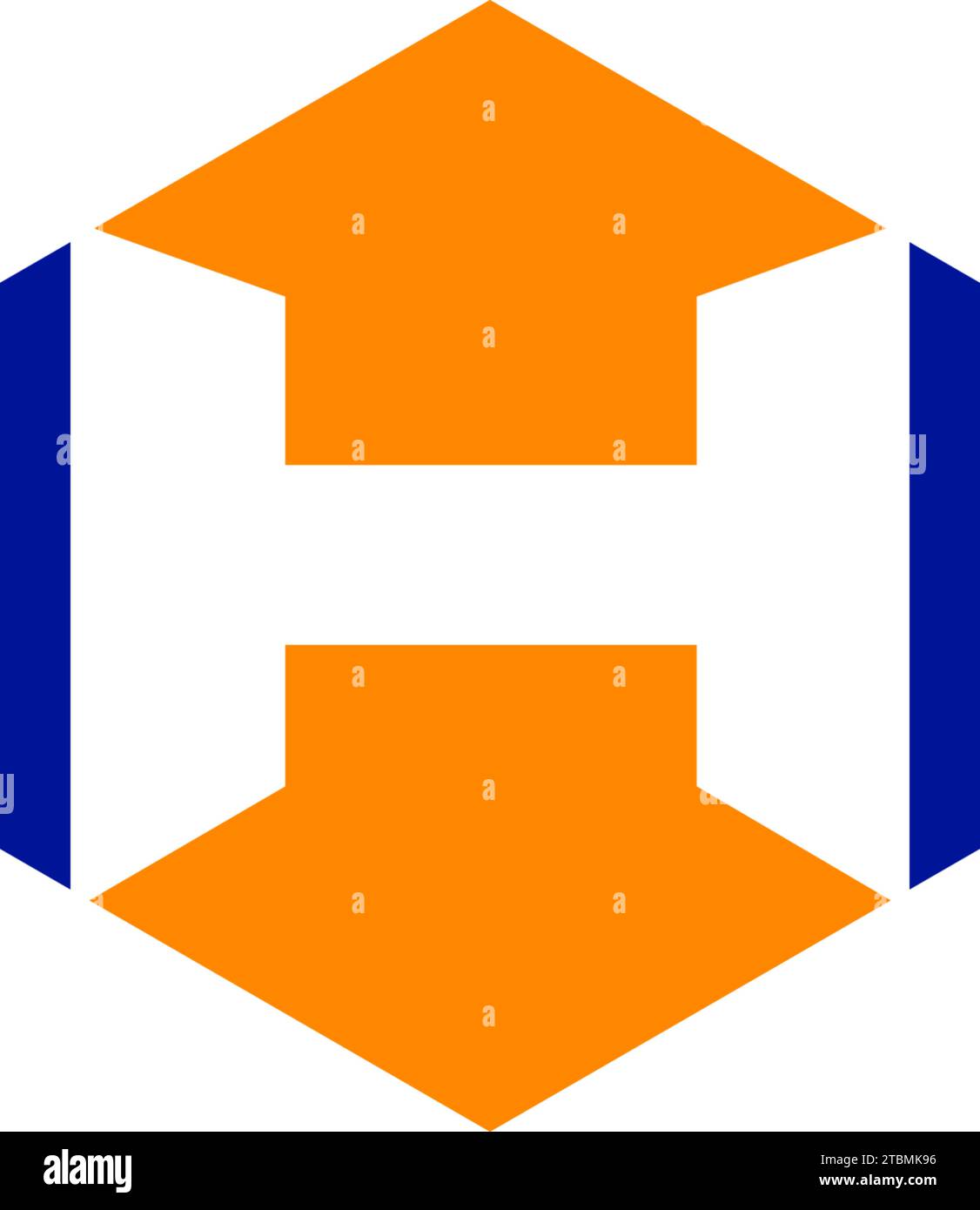 is a symbol in the form of a combination of letters Stock Vector Image ...