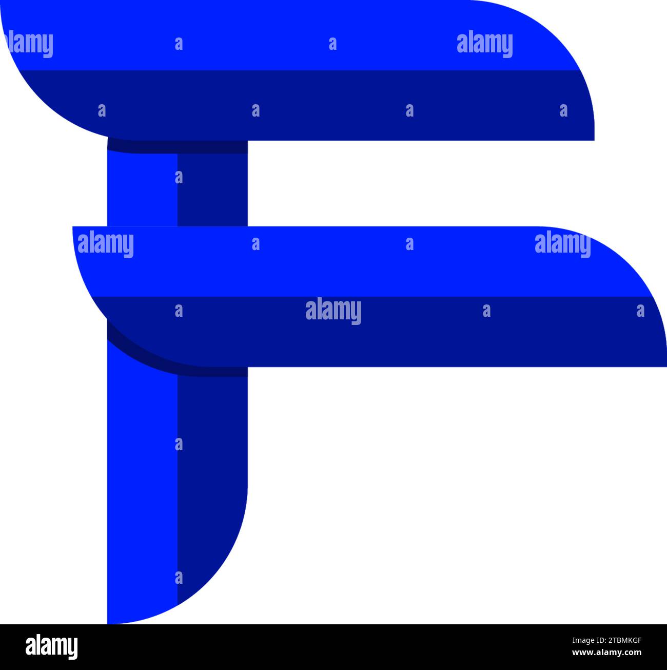 is a symbol in the form of a combination of letters Stock Vector Image ...