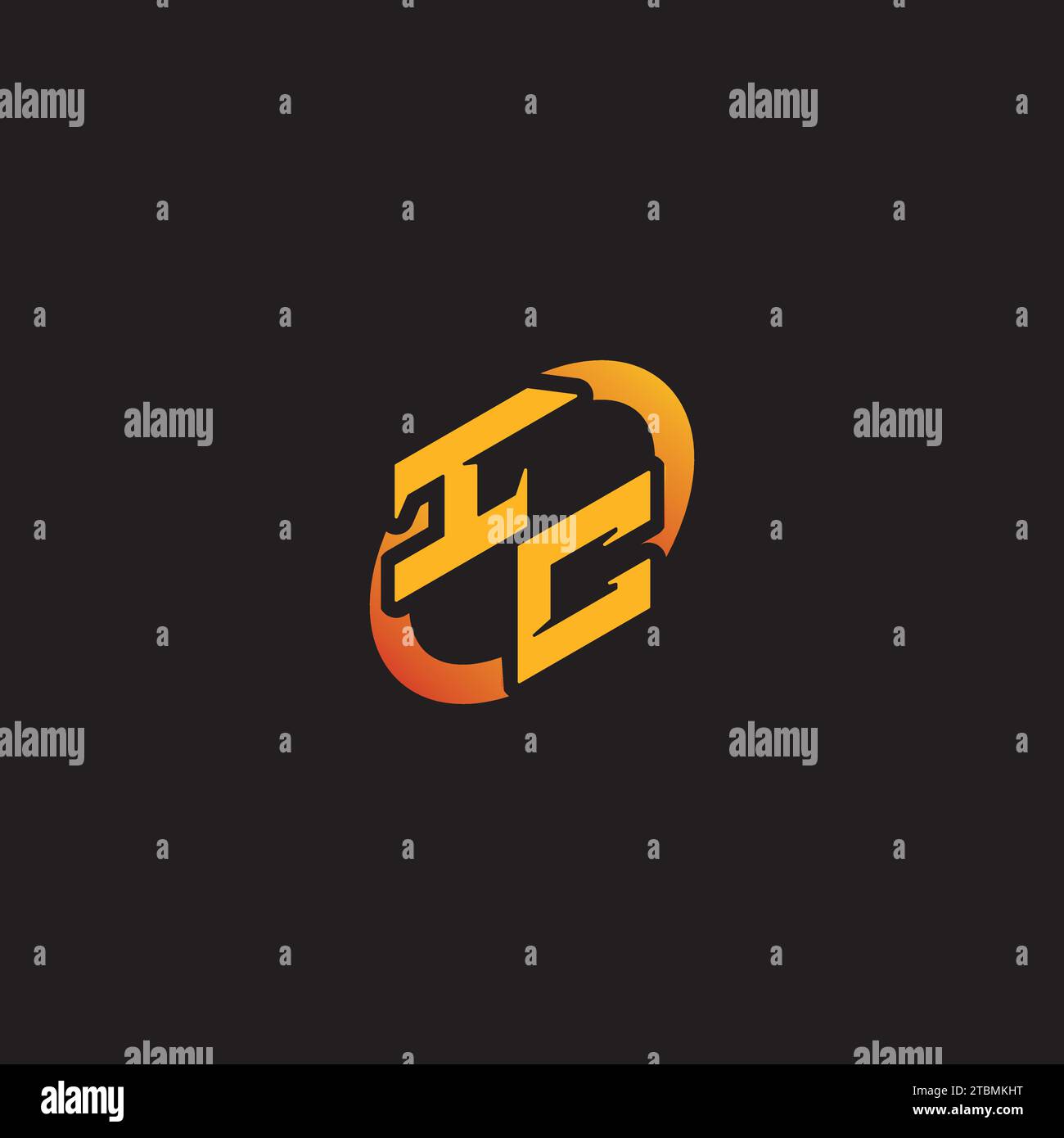 CI combination letter unique initials logo esport for gaming team ...