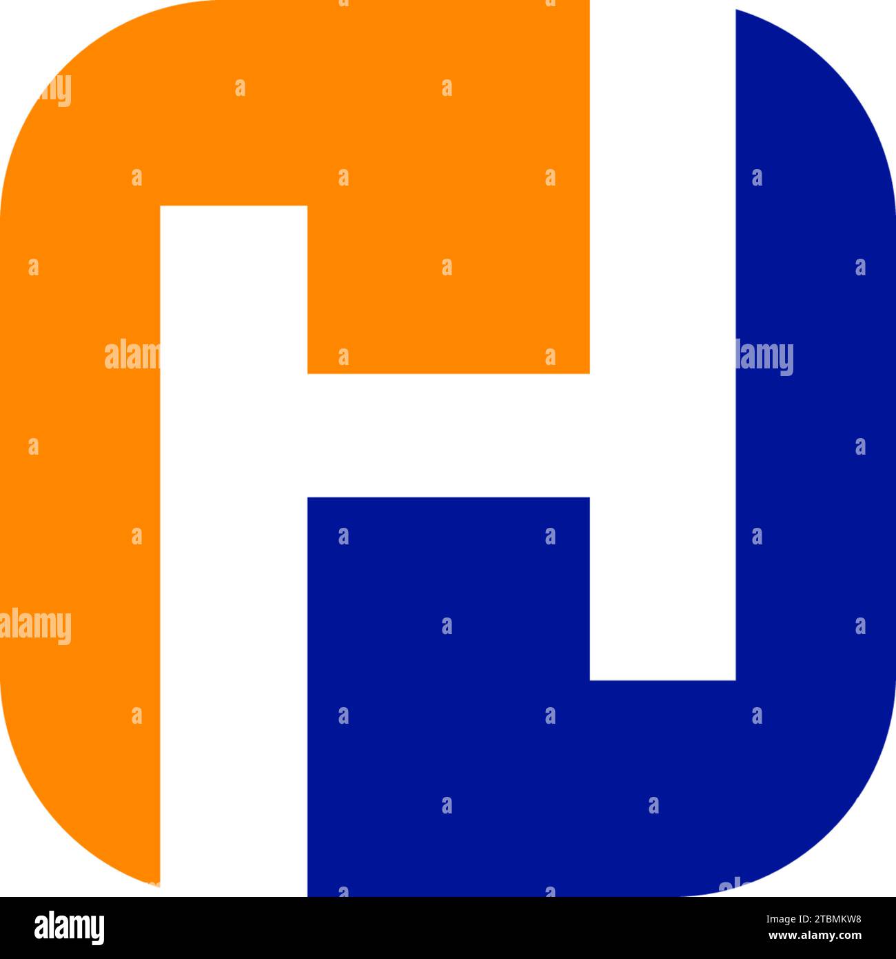 is a symbol in the form of a combination of letters Stock Vector Image ...