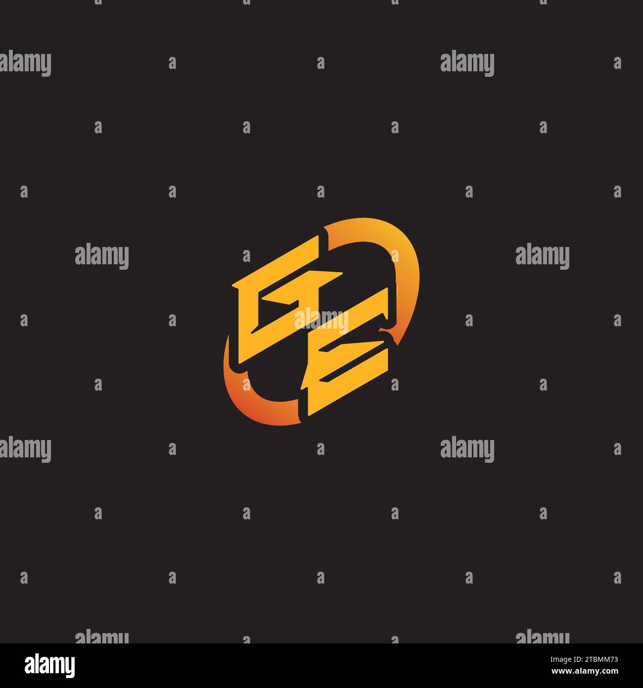 EG combination letter unique initials logo esport for gaming team ...