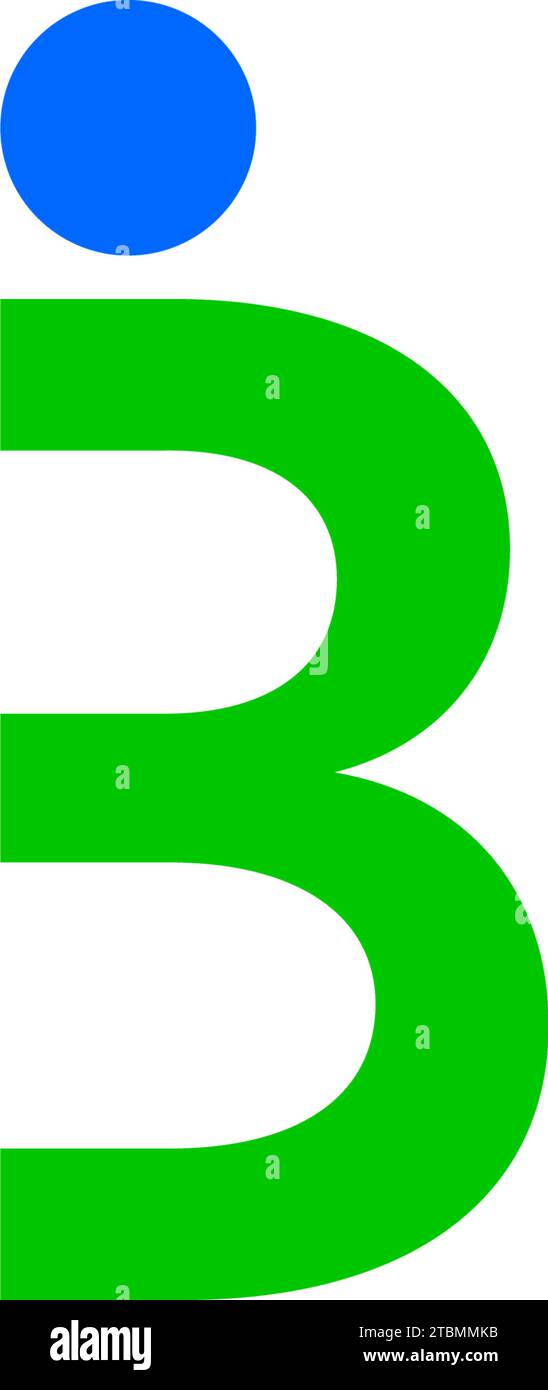 is a symbol in the form of a combination of letters Stock Vector Image ...