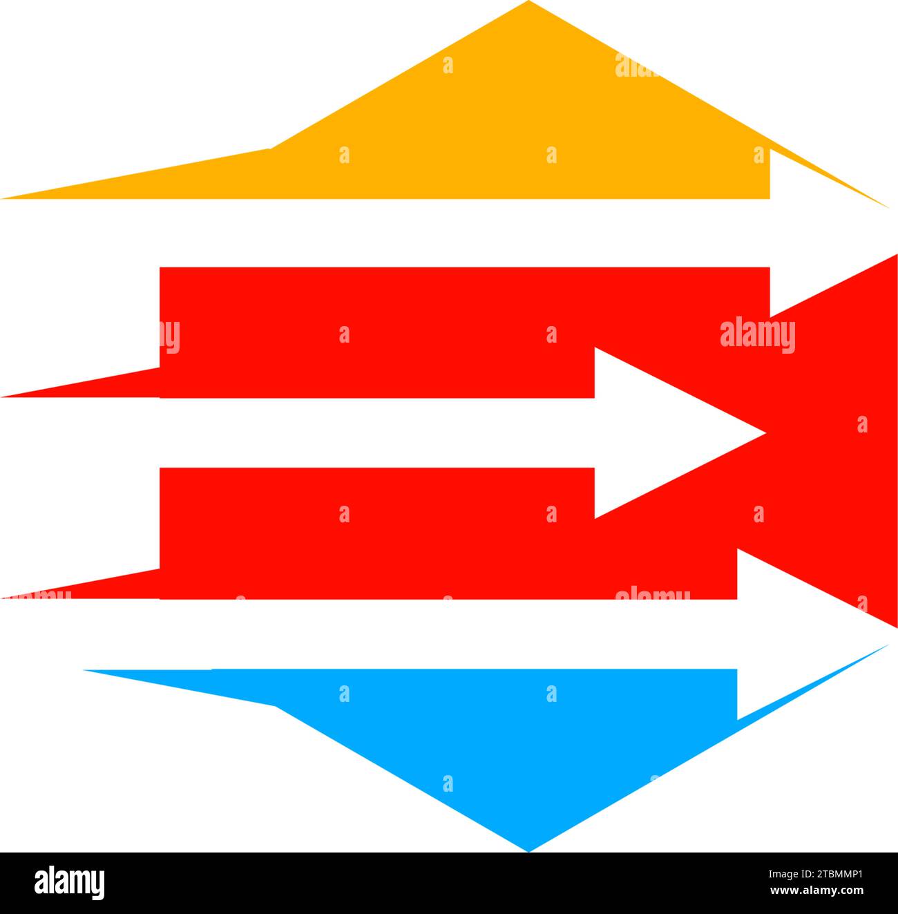 is a symbol associated with polygons and arrows Stock Vector Image ...
